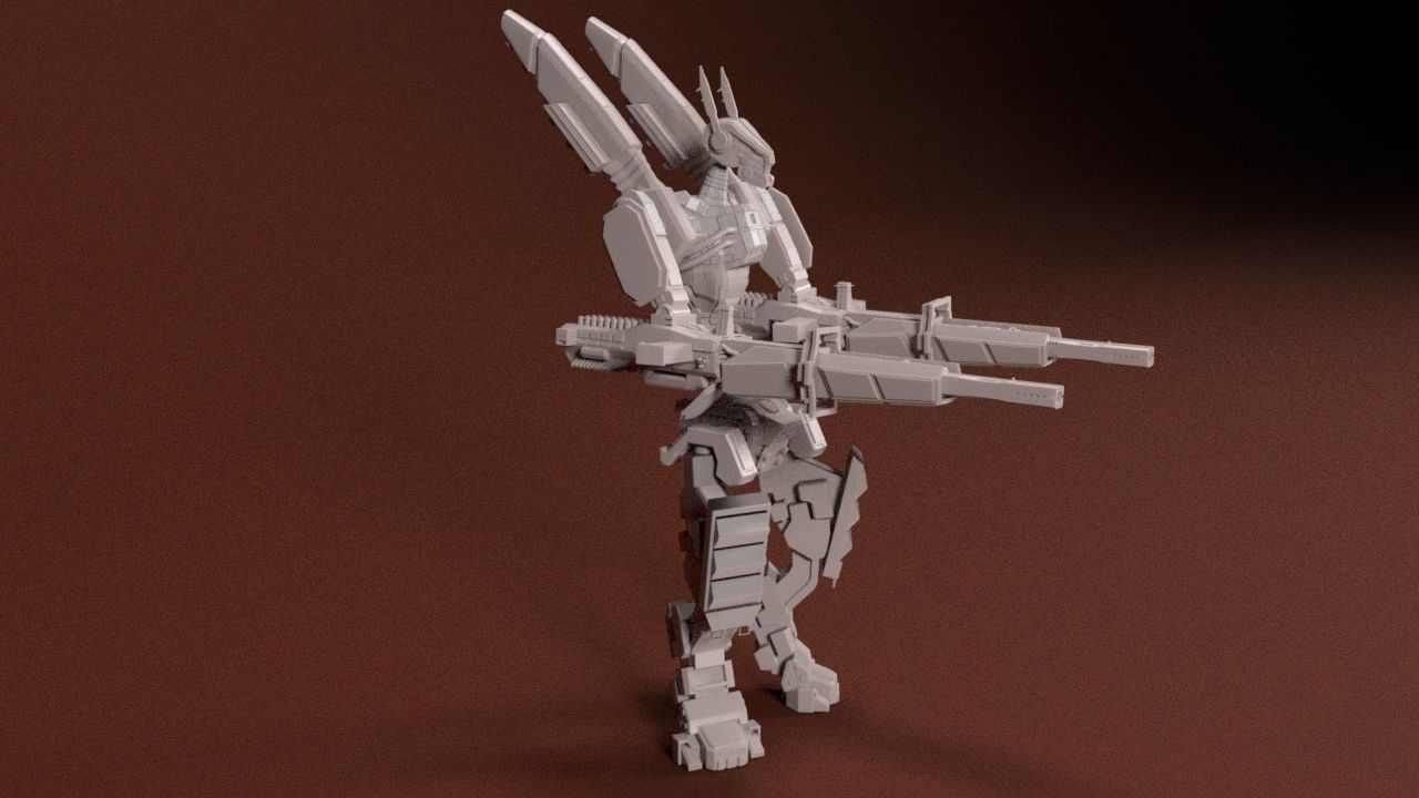28mm Strike Mech - Seraph 3D model 3D printable | CGTrader