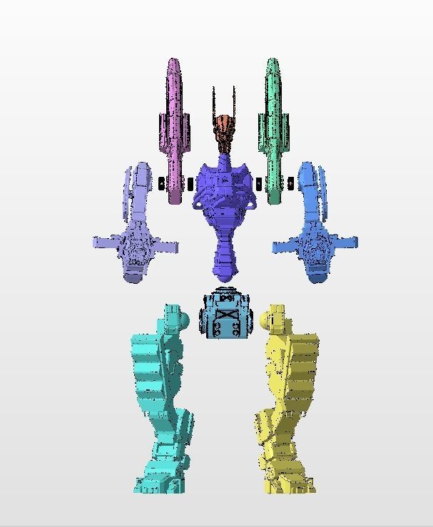 28mm Strike Mech - Seraph 3D model 3D printable | CGTrader