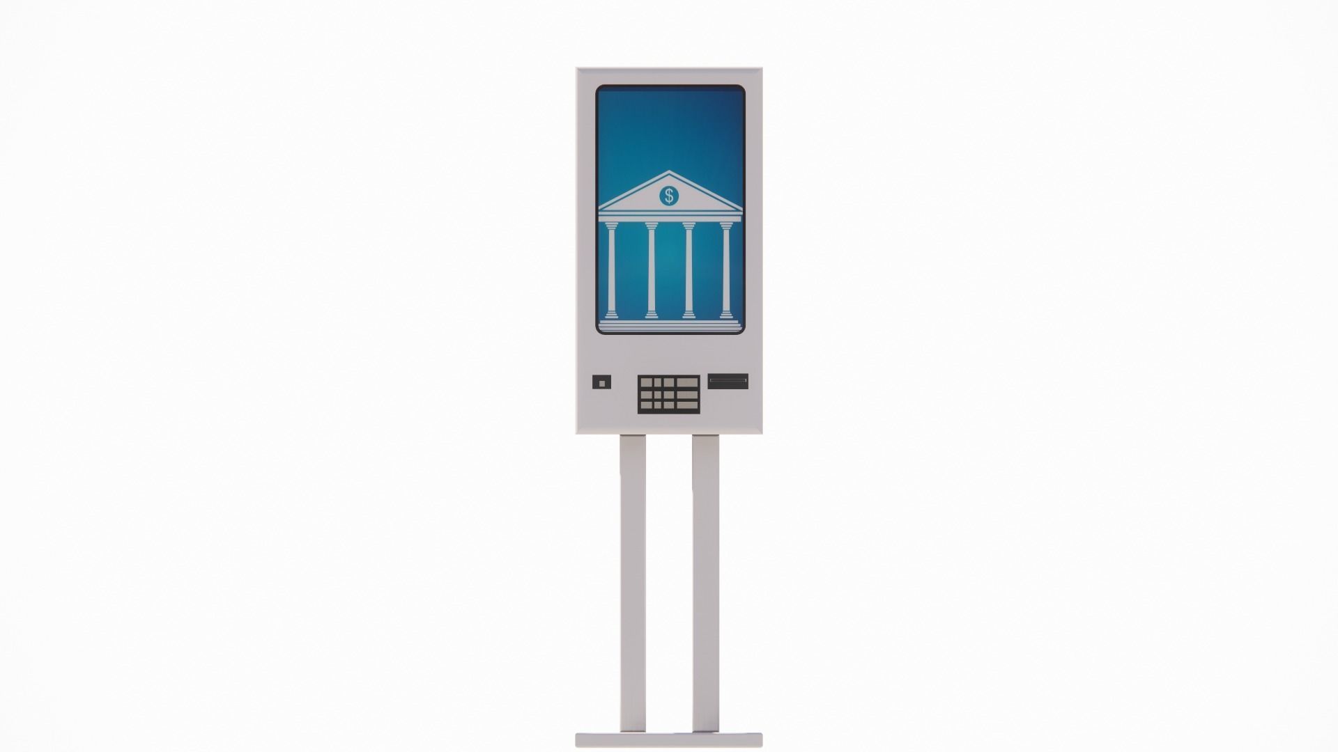 ATM MODEL machine 3D model | CGTrader