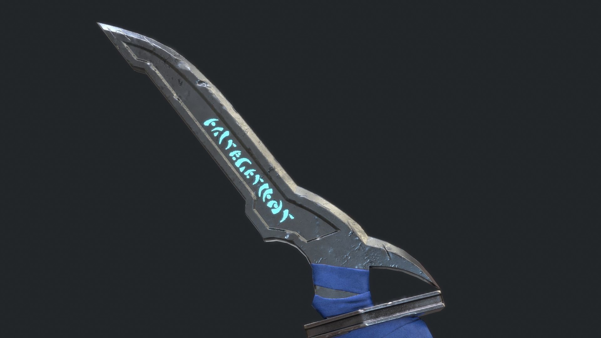 3D model Fantasy Stylish- Dagger of Faith VR / AR / low-poly | CGTrader