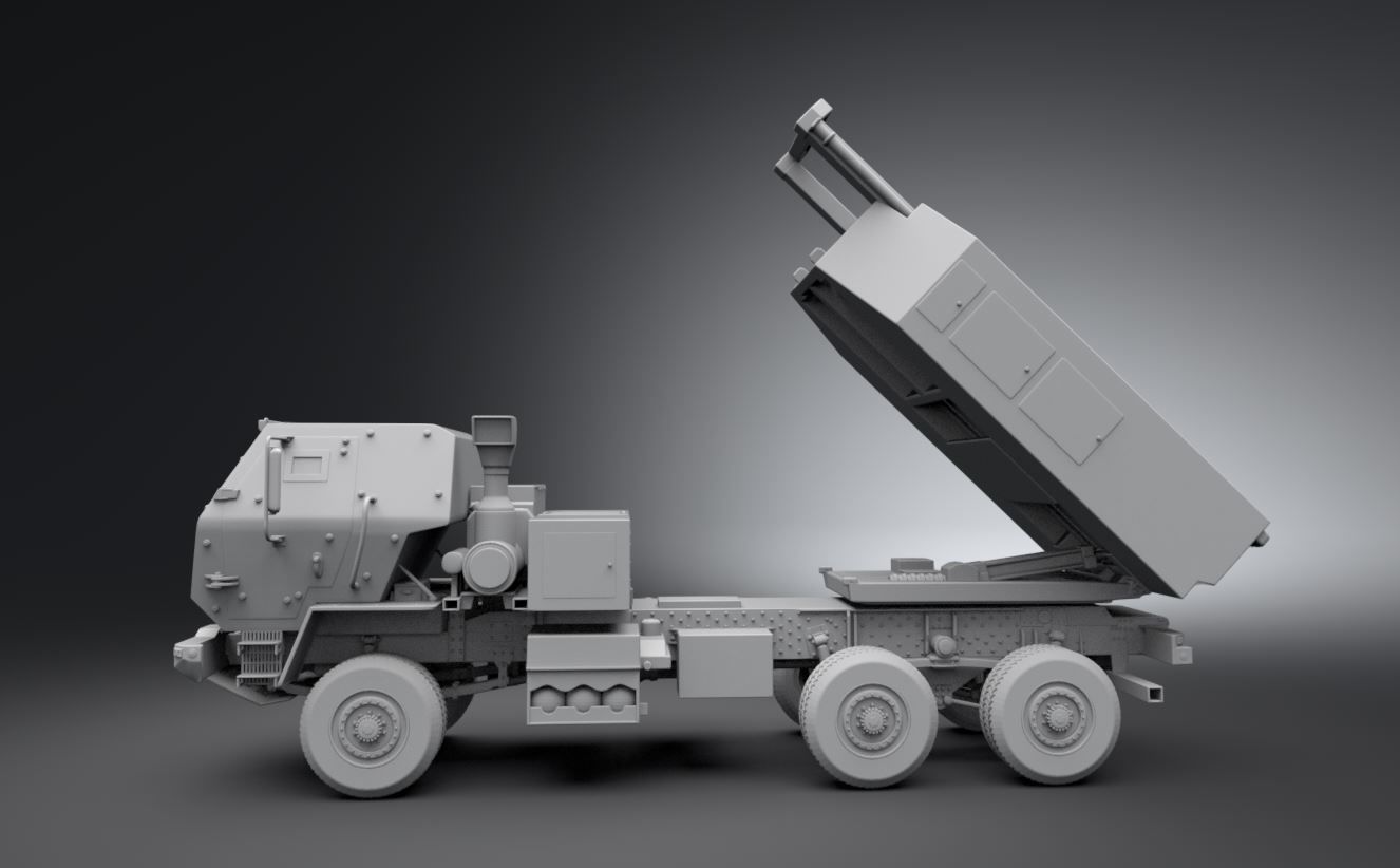 M142 HIMARS Scale model 3D model 3D printable | CGTrader