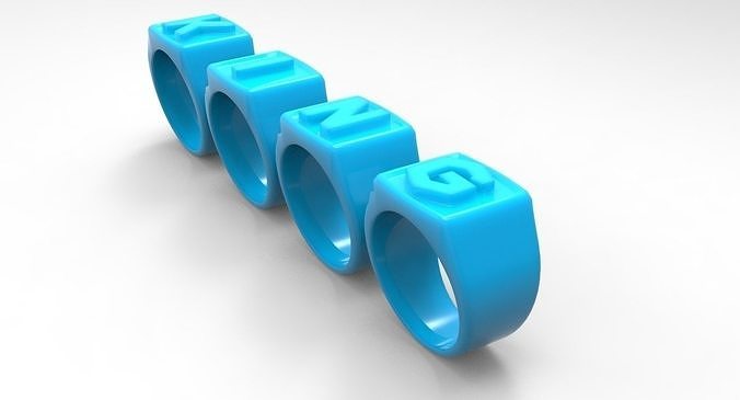 Printable King Ring 3D model | CGTrader