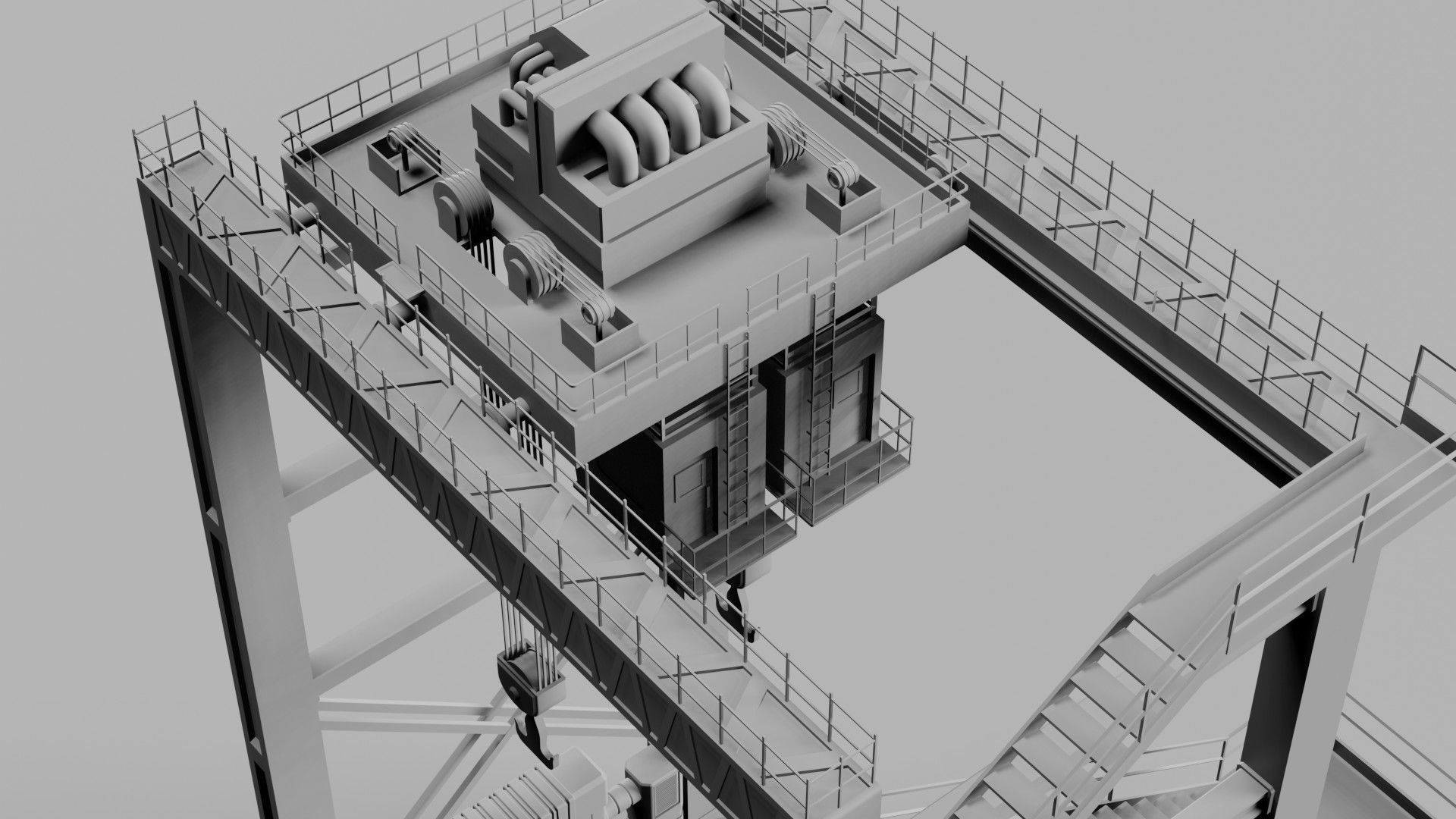 Industrial Kit 3D model | CGTrader