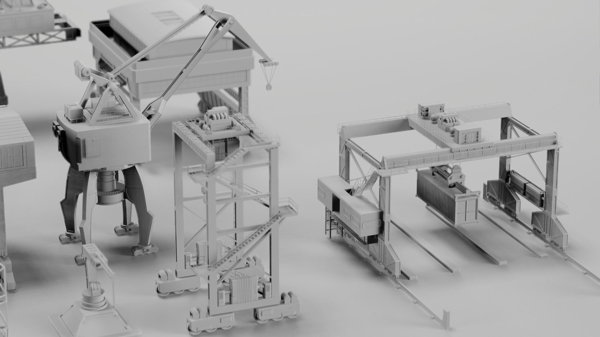 Industrial Kit 3D model | CGTrader