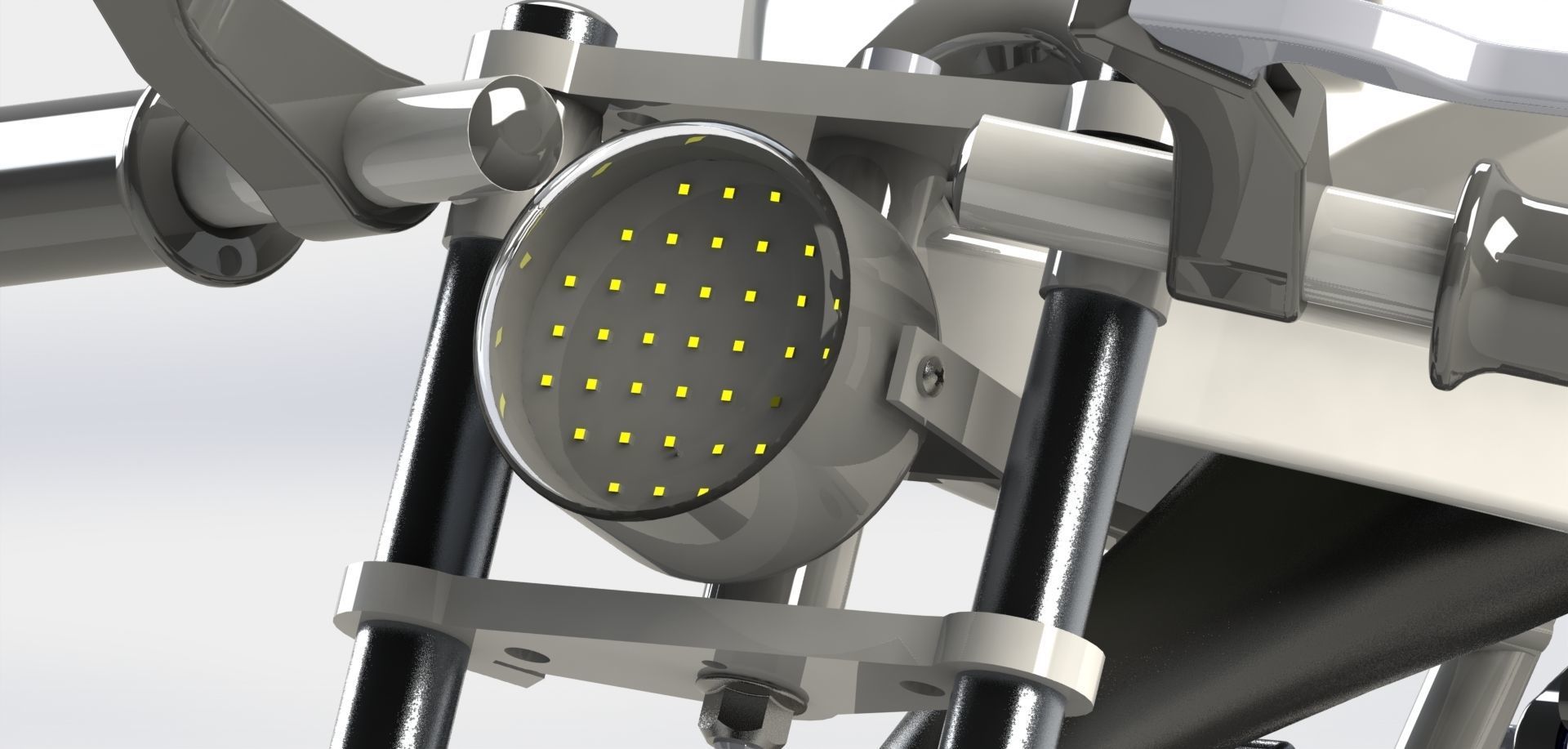 led headlight 3D model | CGTrader