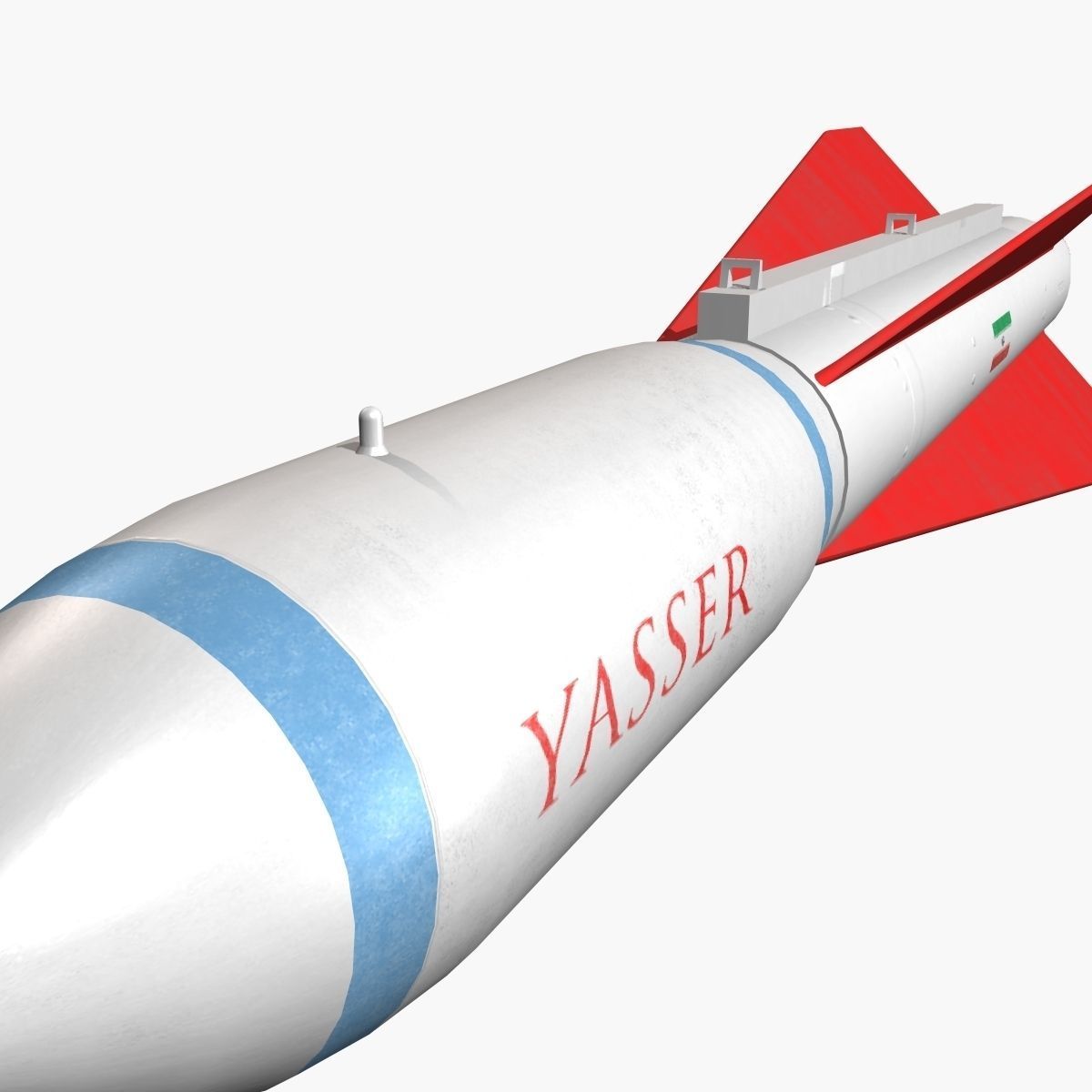 3D model Yasser Missile VR / AR / low-poly | CGTrader