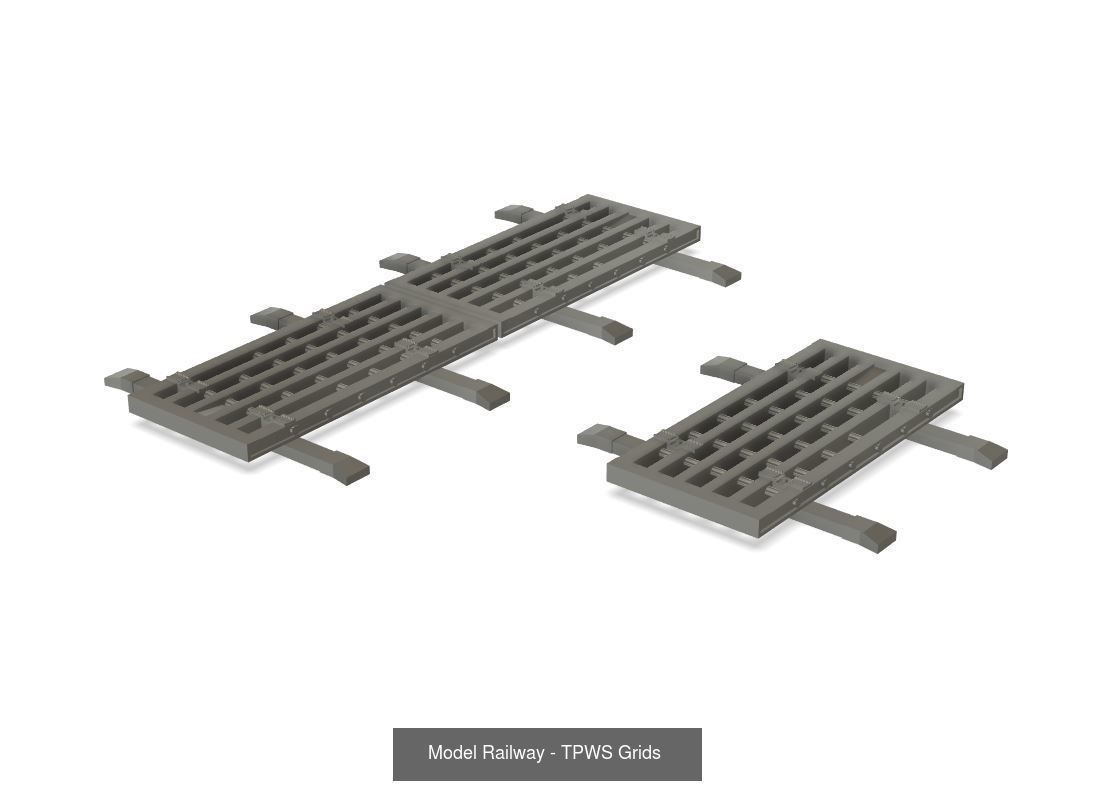 Model Railway - Modern Lineside Equipment 3D Model Collection | CGTrader