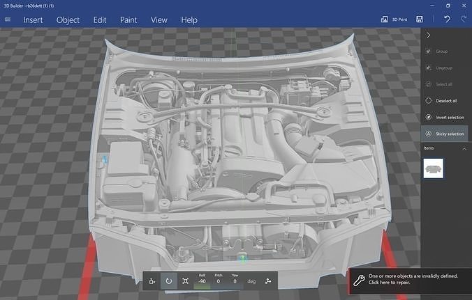 nissan skyline r33 rb26dett engine bay replica 3D model | CGTrader