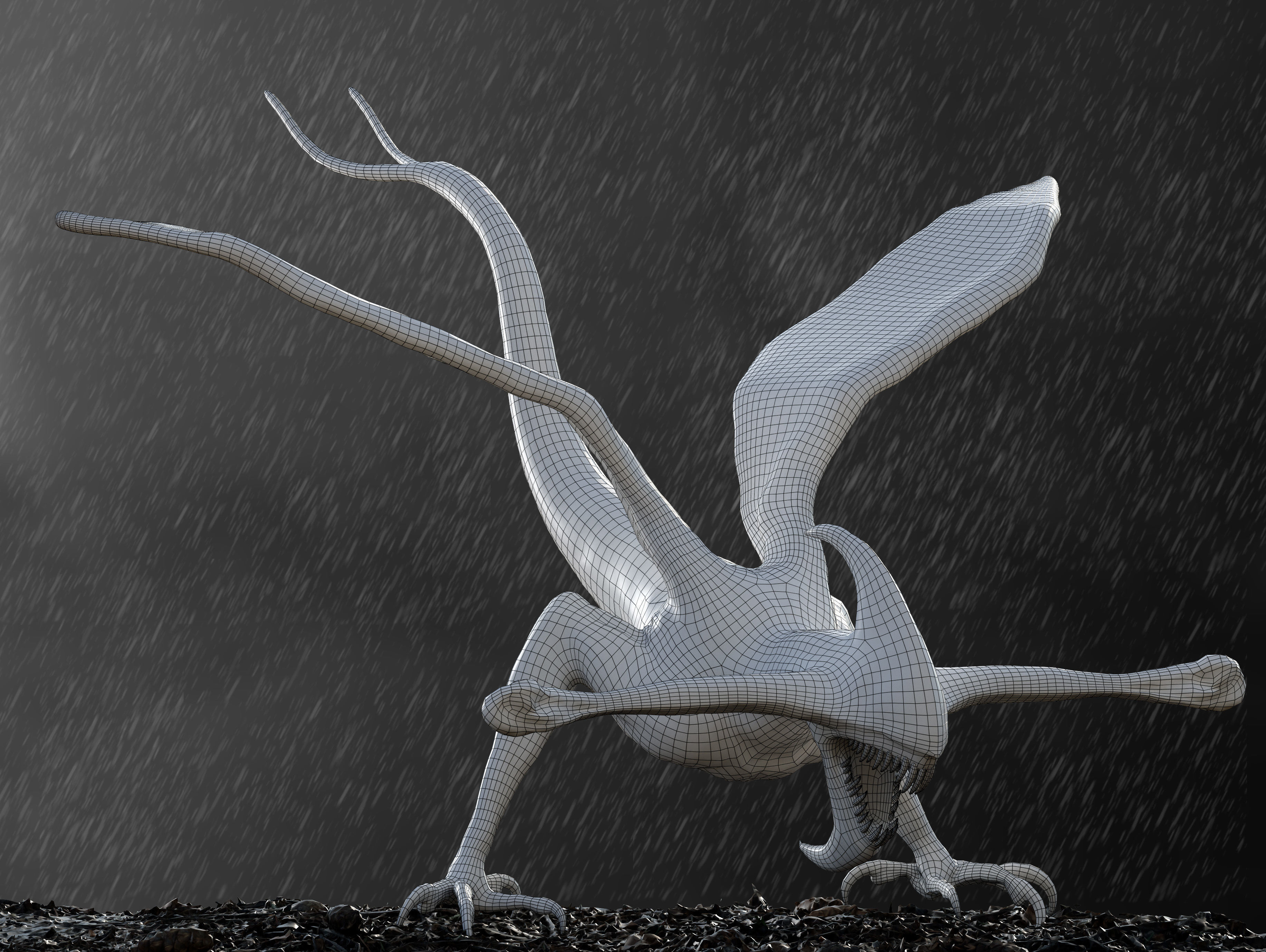 3D model Bioraptor VR / AR / low-poly rigged | CGTrader