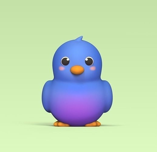 Little Bird 3D model 3D printable | CGTrader