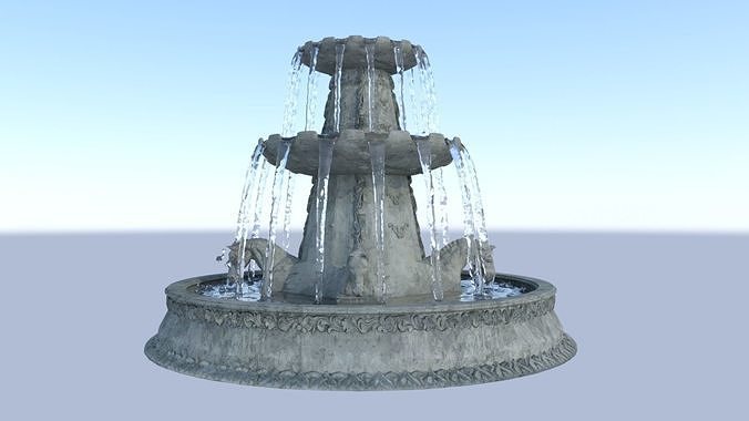 Water Fountain 3D model | CGTrader