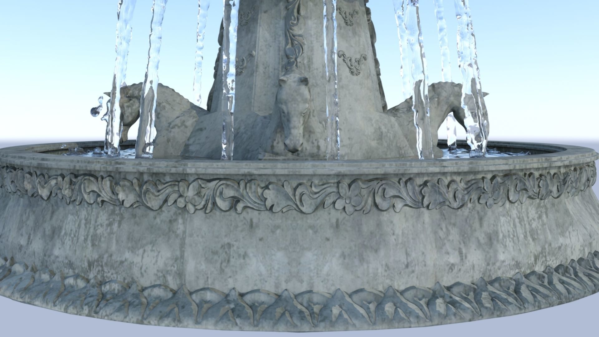 Water Fountain 3D model | CGTrader