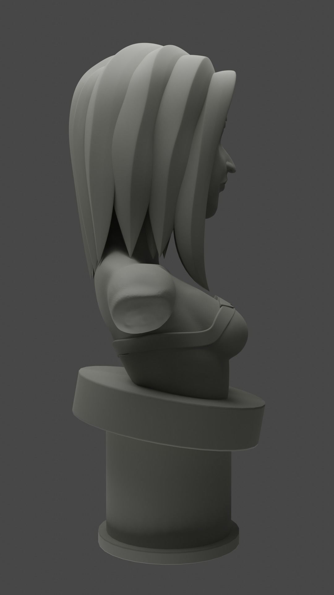 Wonder woman sculpture 3D model 3D printable | CGTrader