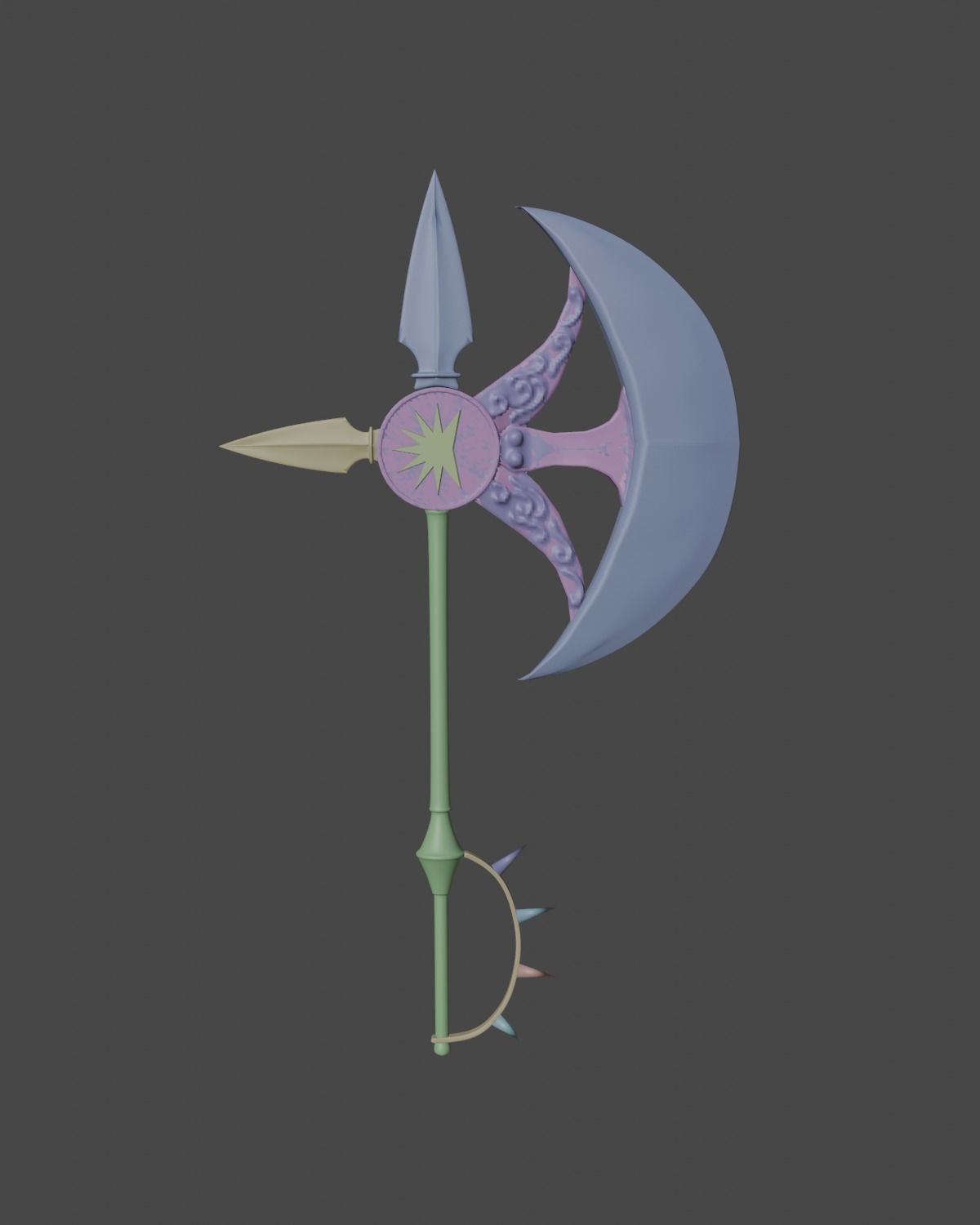 Escanor Divine Axe Rita free 3D model | CGTrader