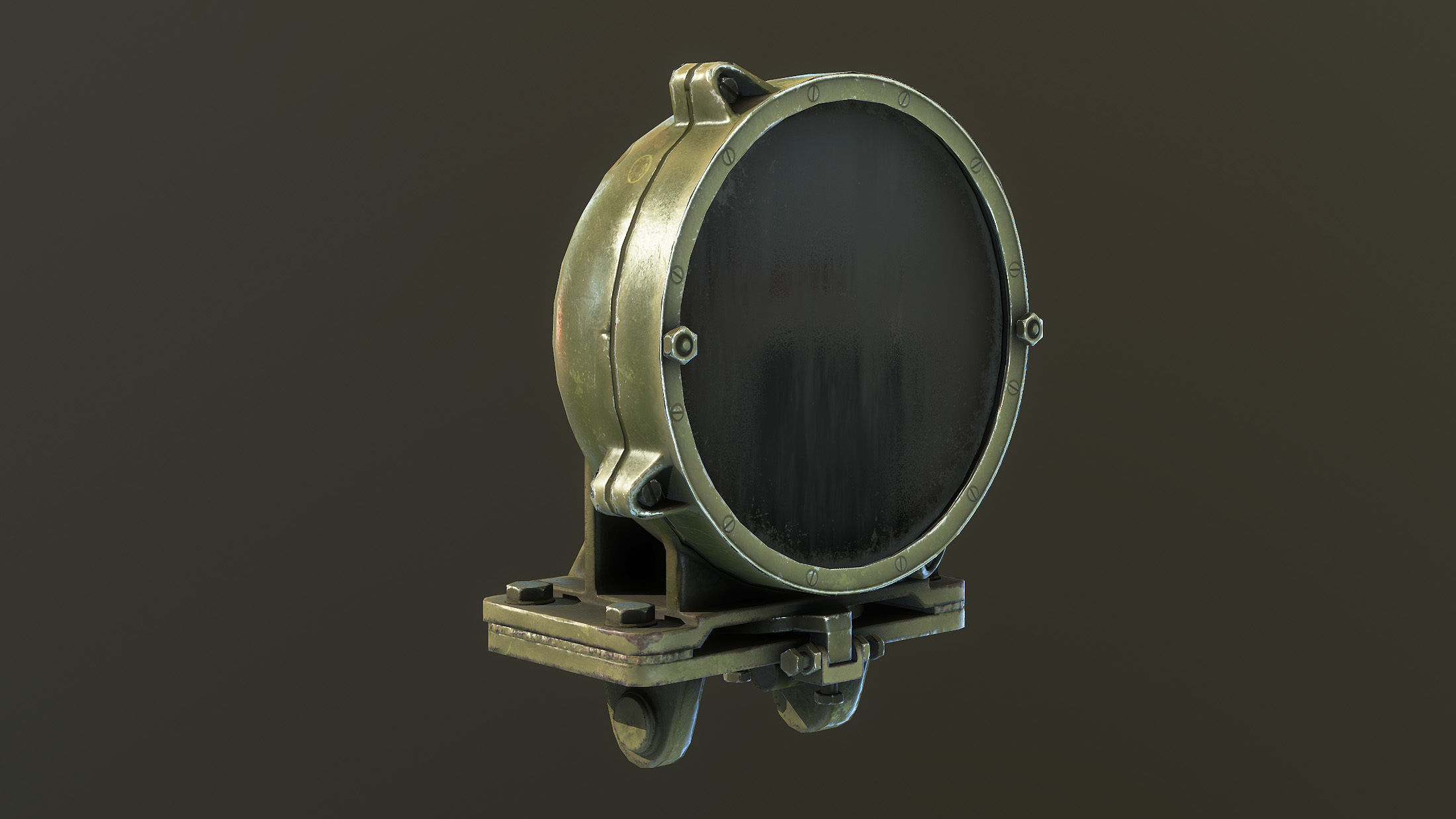 3D model Tank Searchlight L-2G VR / AR / low-poly | CGTrader