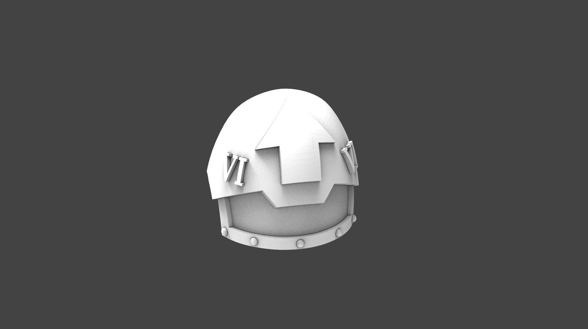 Modular Reinforced Shoulderpads 3D model 3D printable | CGTrader