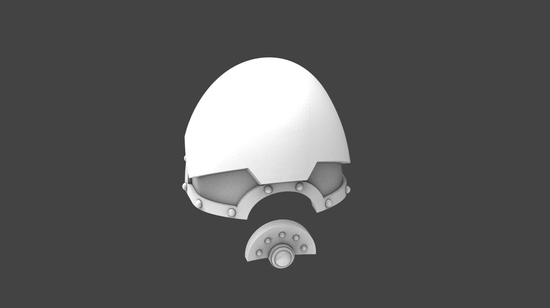 Modular Reinforced Shoulderpads 3D model 3D printable | CGTrader