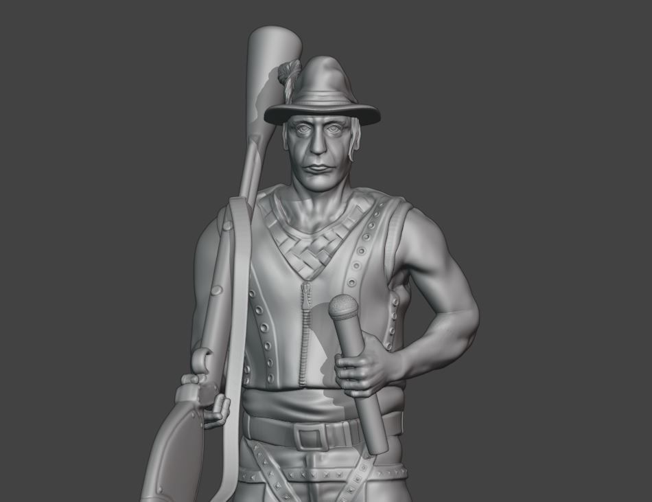 Lindemann - Rammstein 3d printing 3D model 3D printable | CGTrader