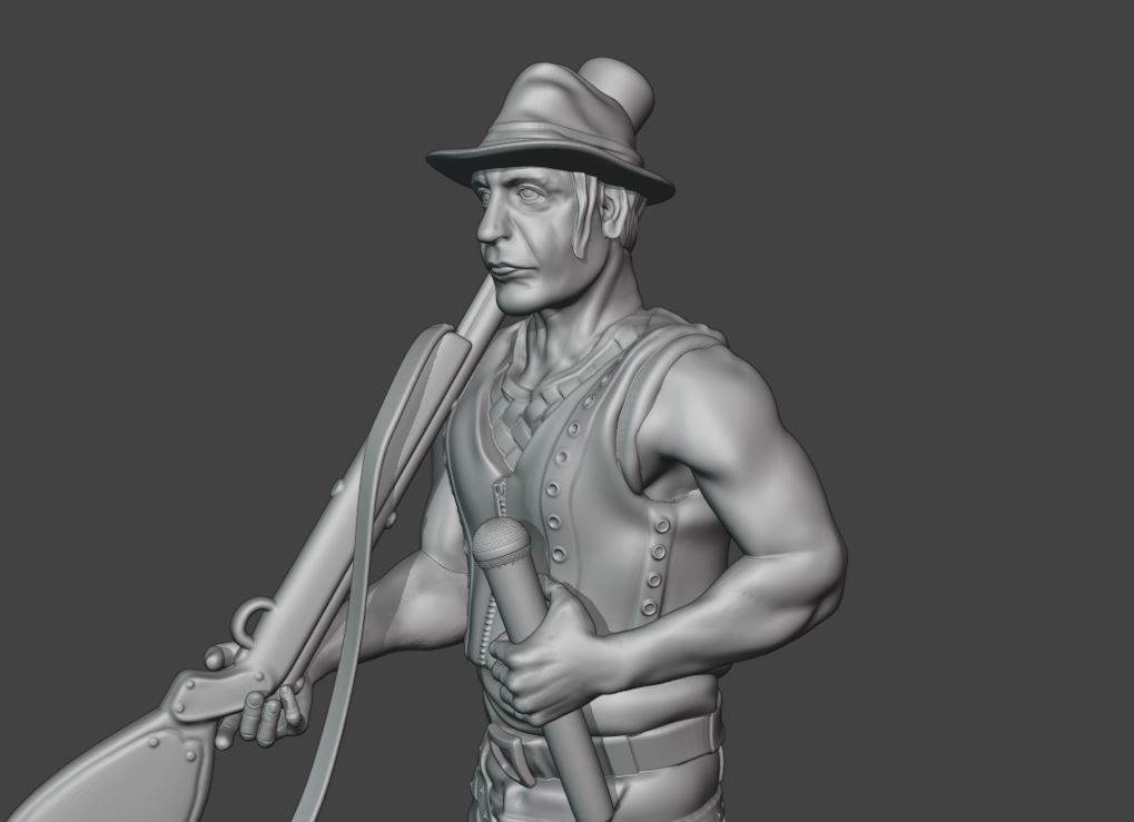 Lindemann - Rammstein 3d printing 3D model 3D printable | CGTrader