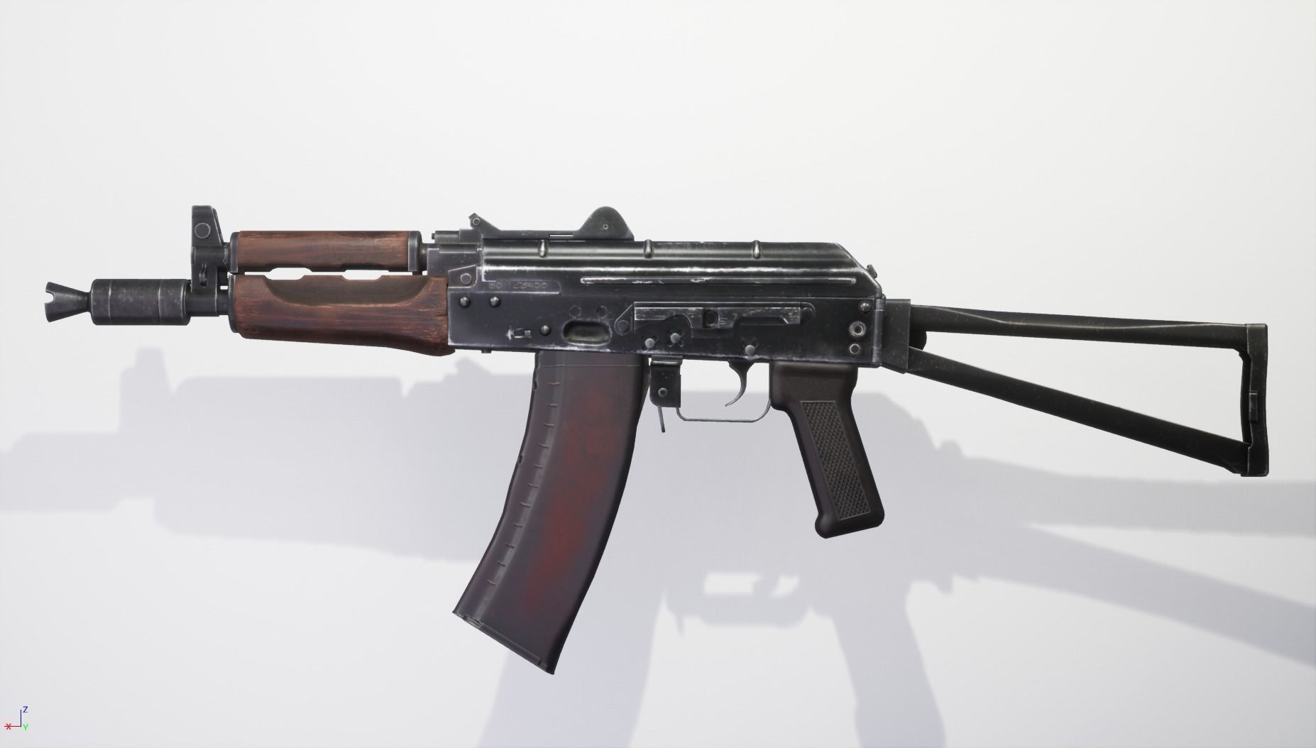 3D model Kalashnikov system VR / AR / low-poly | CGTrader