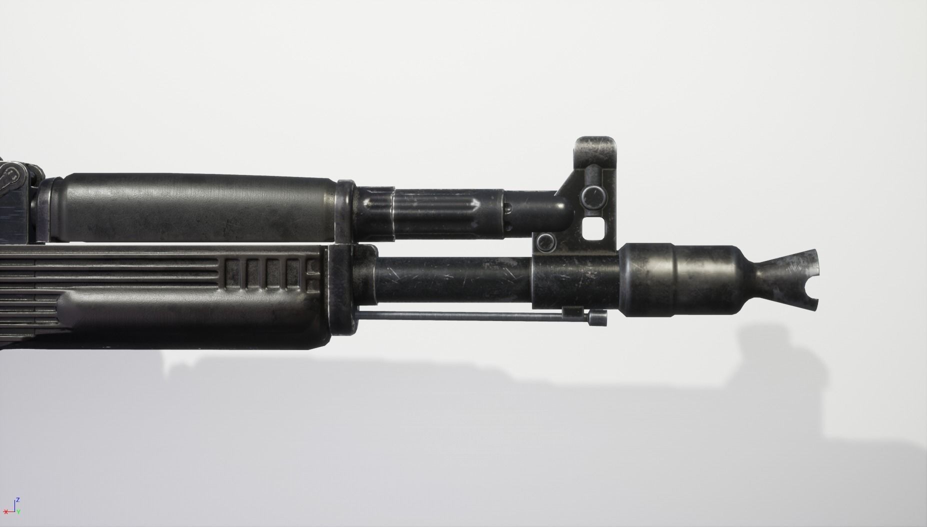 3D model Kalashnikov system VR / AR / low-poly | CGTrader