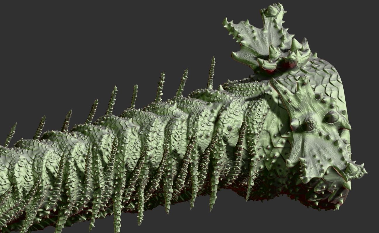 Tail Monsters 10 Pack IMM Curves 3D model | CGTrader