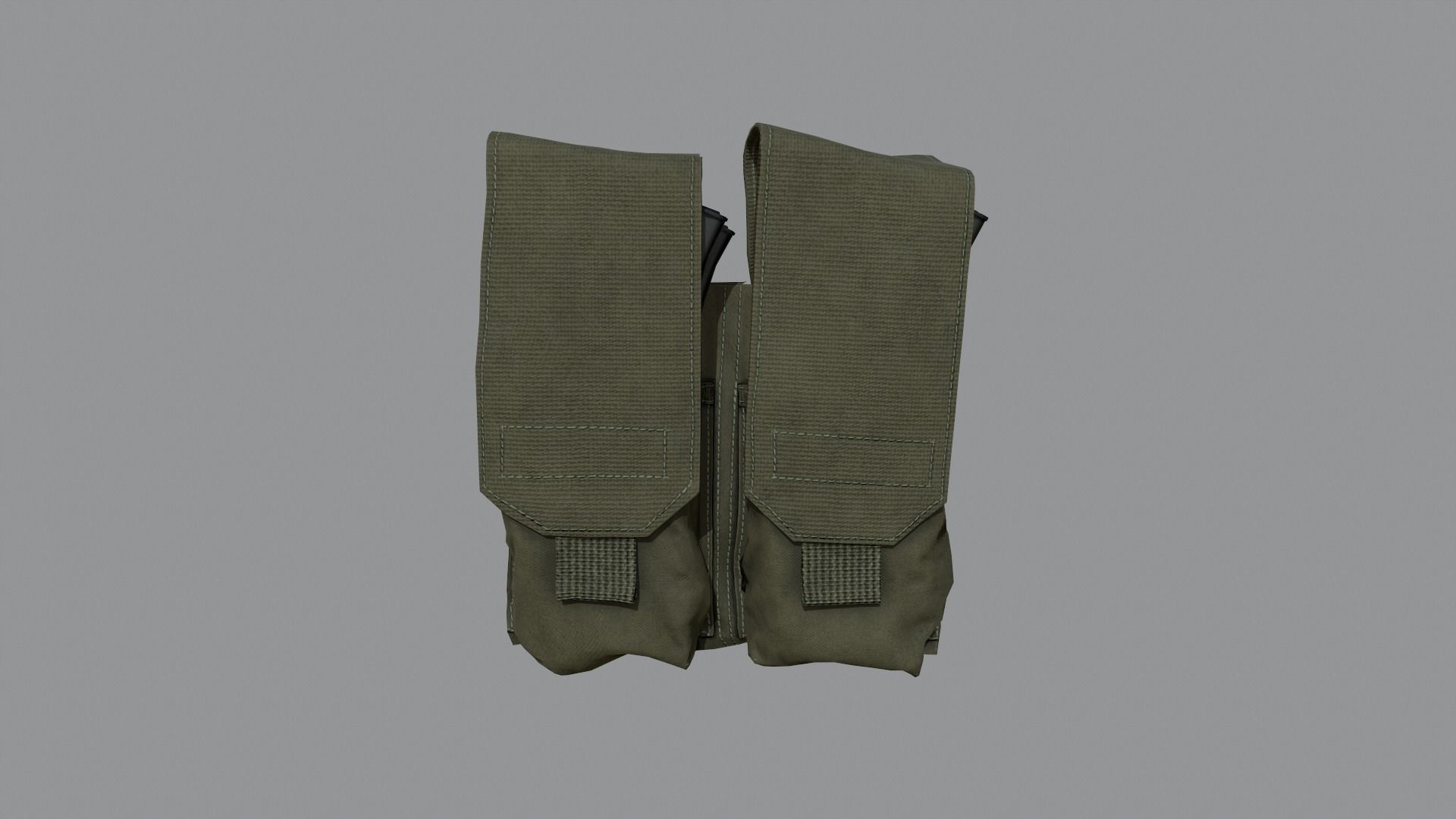 3D Model Collection Molle pouches pack VR / AR / low-poly | CGTrader