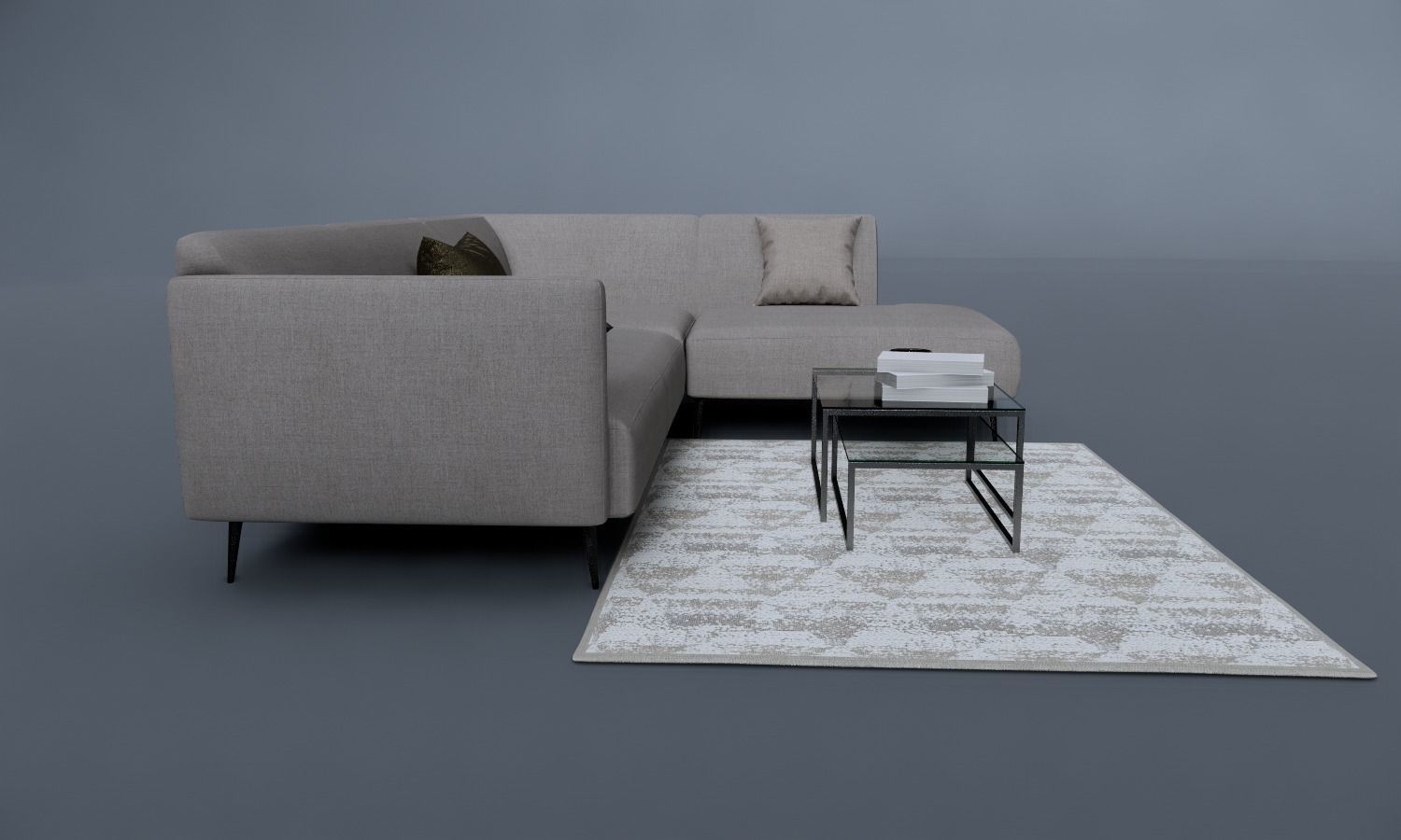 CORNER SOFA FAMILY FOR REVIT 3D model | CGTrader
