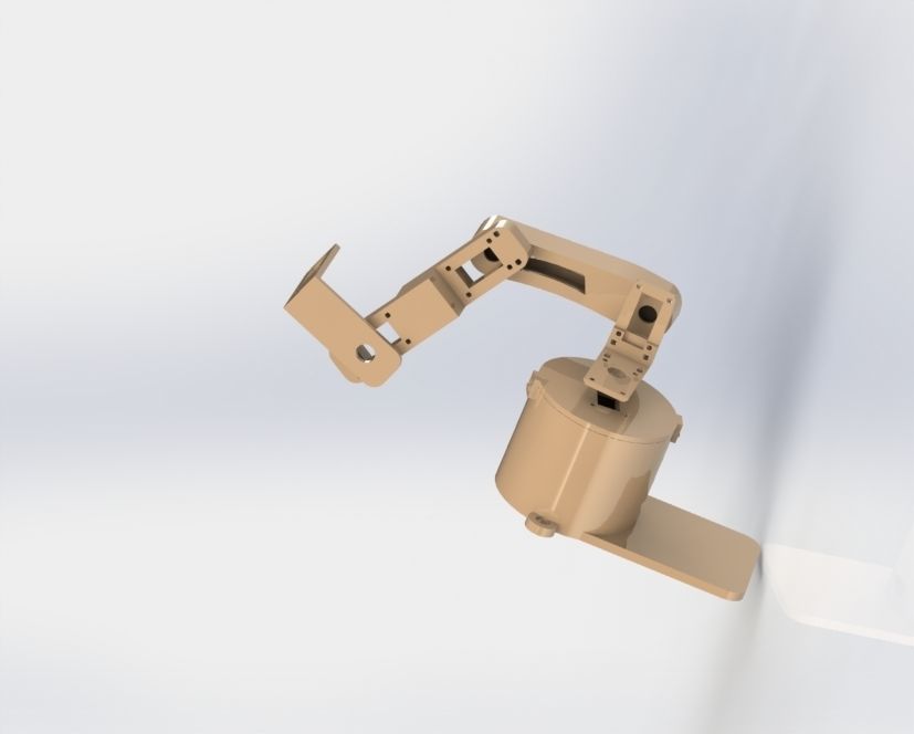 Printable robot Arm for university project or hobby 3D model 3D ...