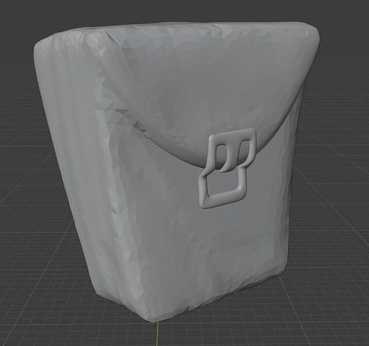 Simple Pouch free 3D model 3D printable | CGTrader