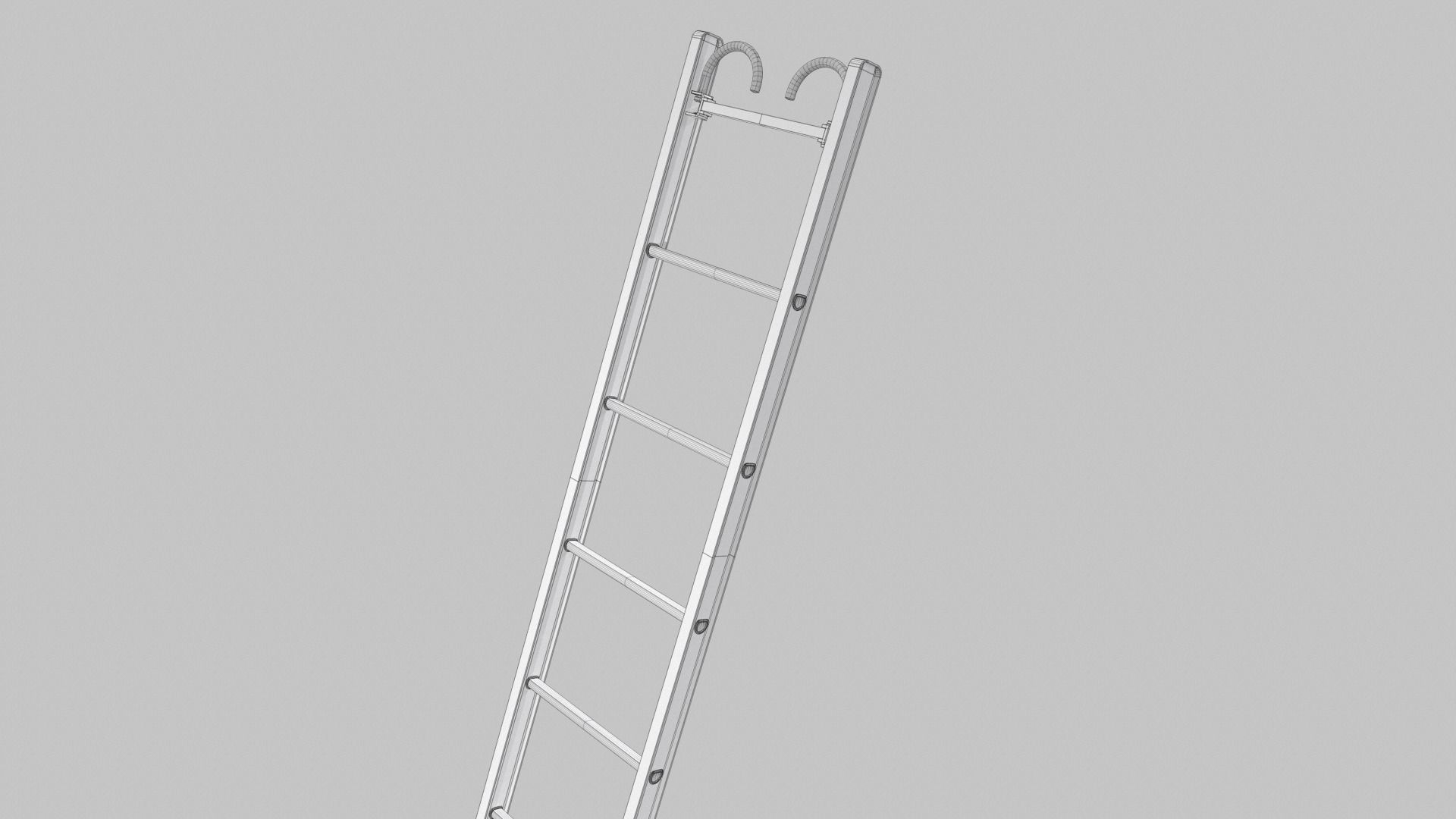 3D model Ground Ladder VR / AR / low-poly | CGTrader