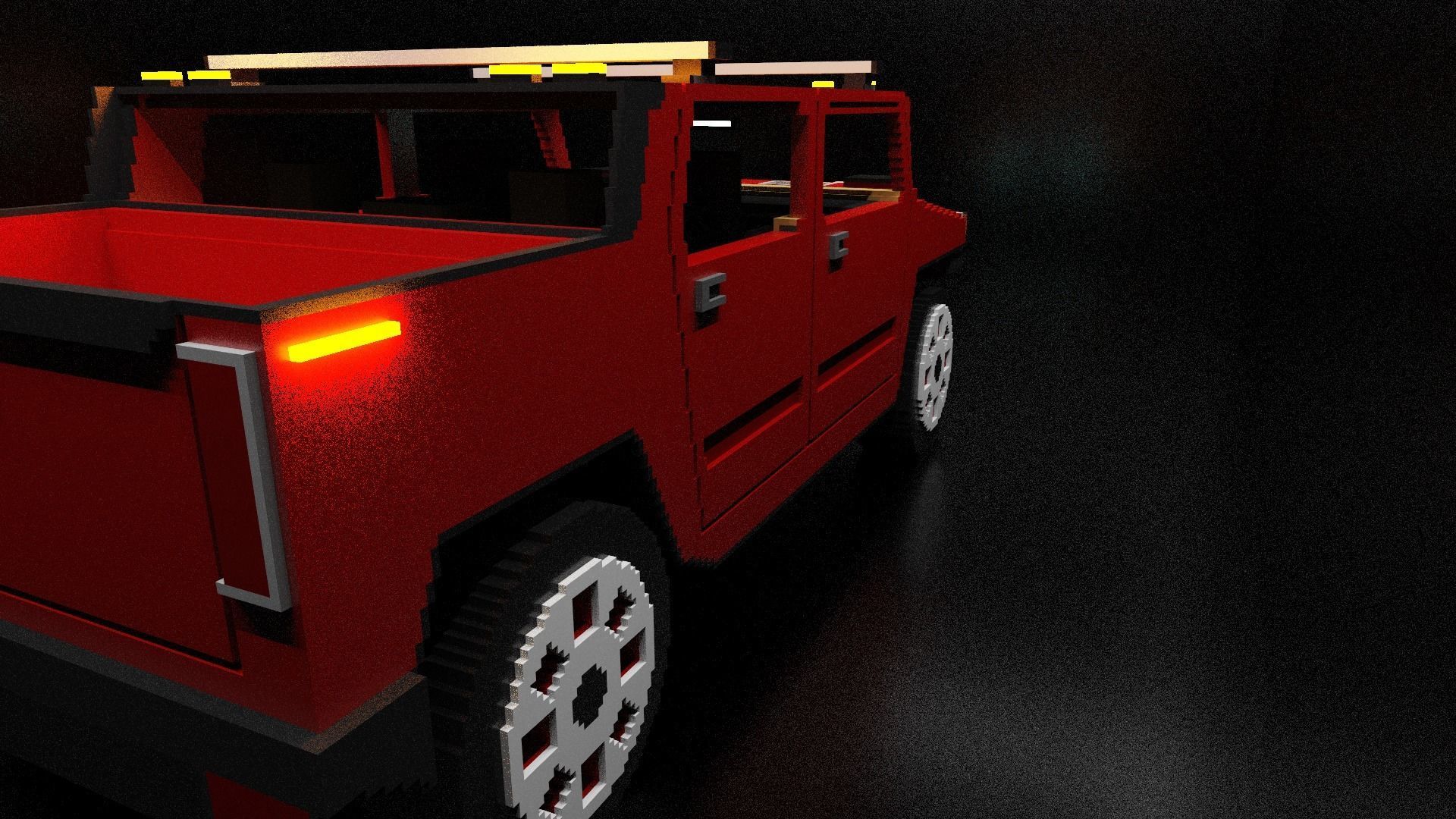 Hummer H2 free VR / AR / low-poly 3D model | CGTrader