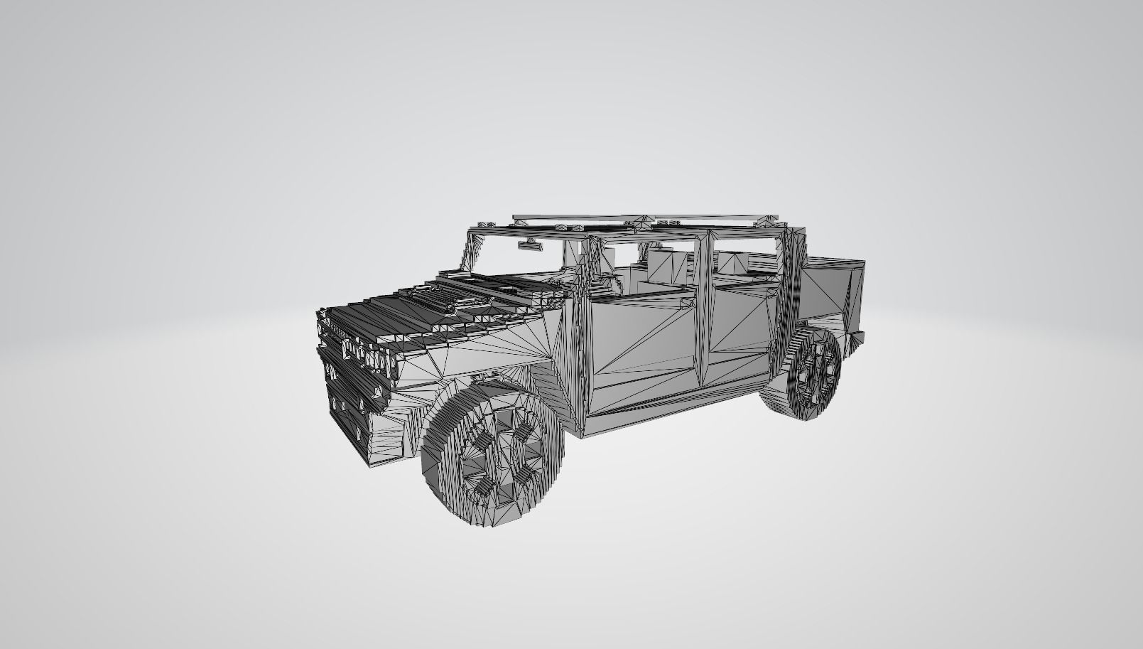Hummer H2 free VR / AR / low-poly 3D model | CGTrader