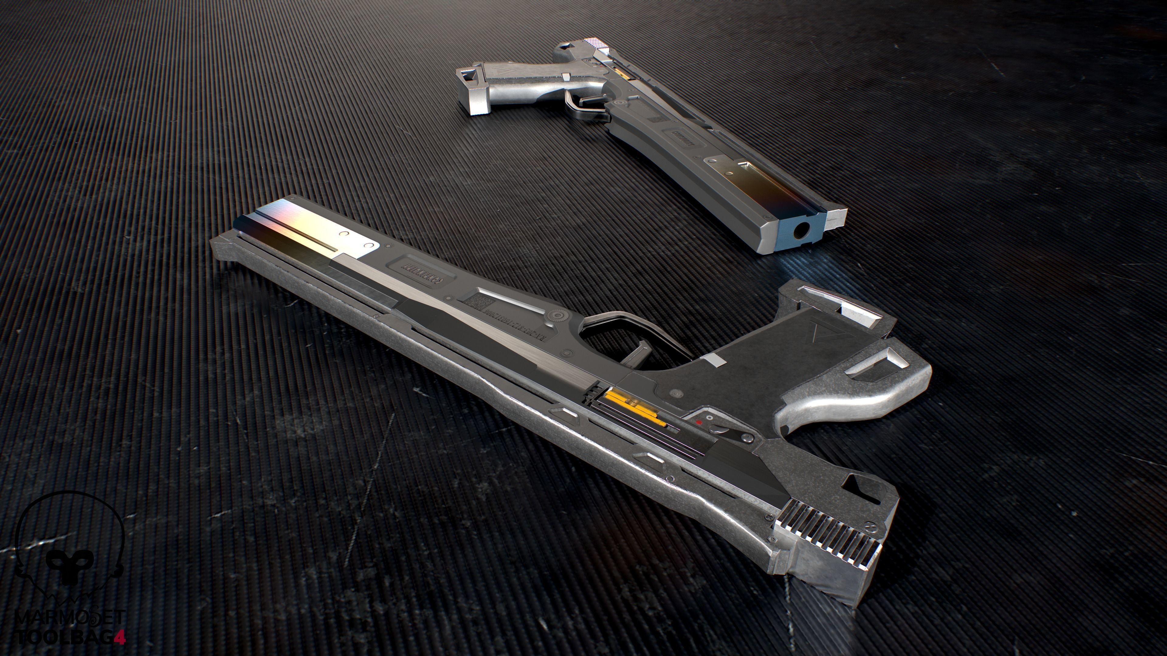 Hand Gun 3D model | CGTrader