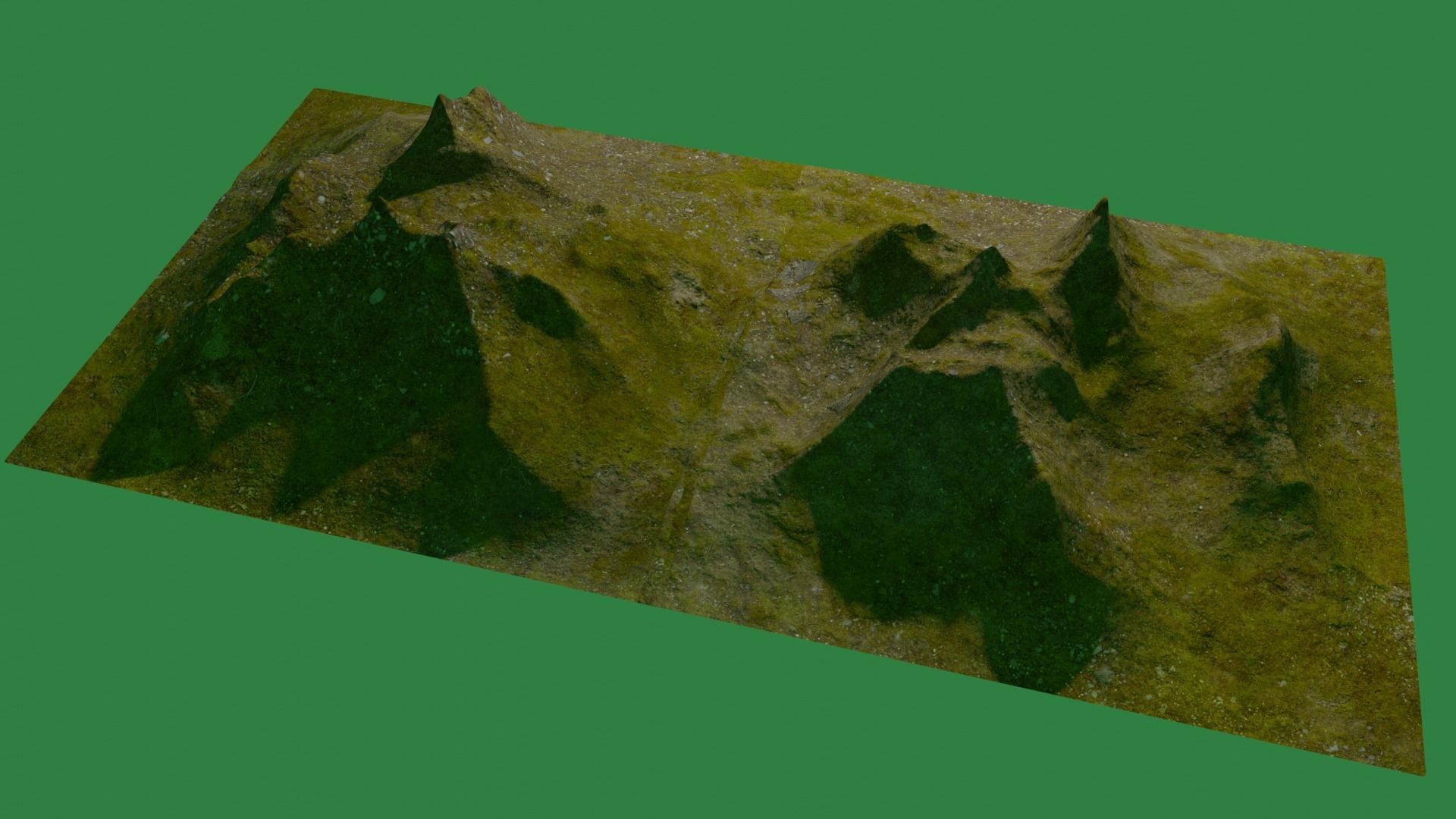 Terrain Landscape FREE free VR / AR / low-poly 3D model | CGTrader