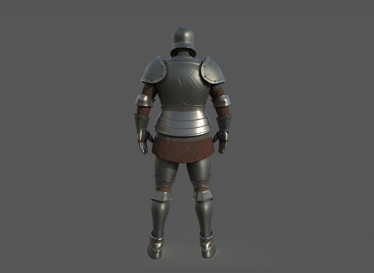3D model Knight VR / AR / low-poly | CGTrader