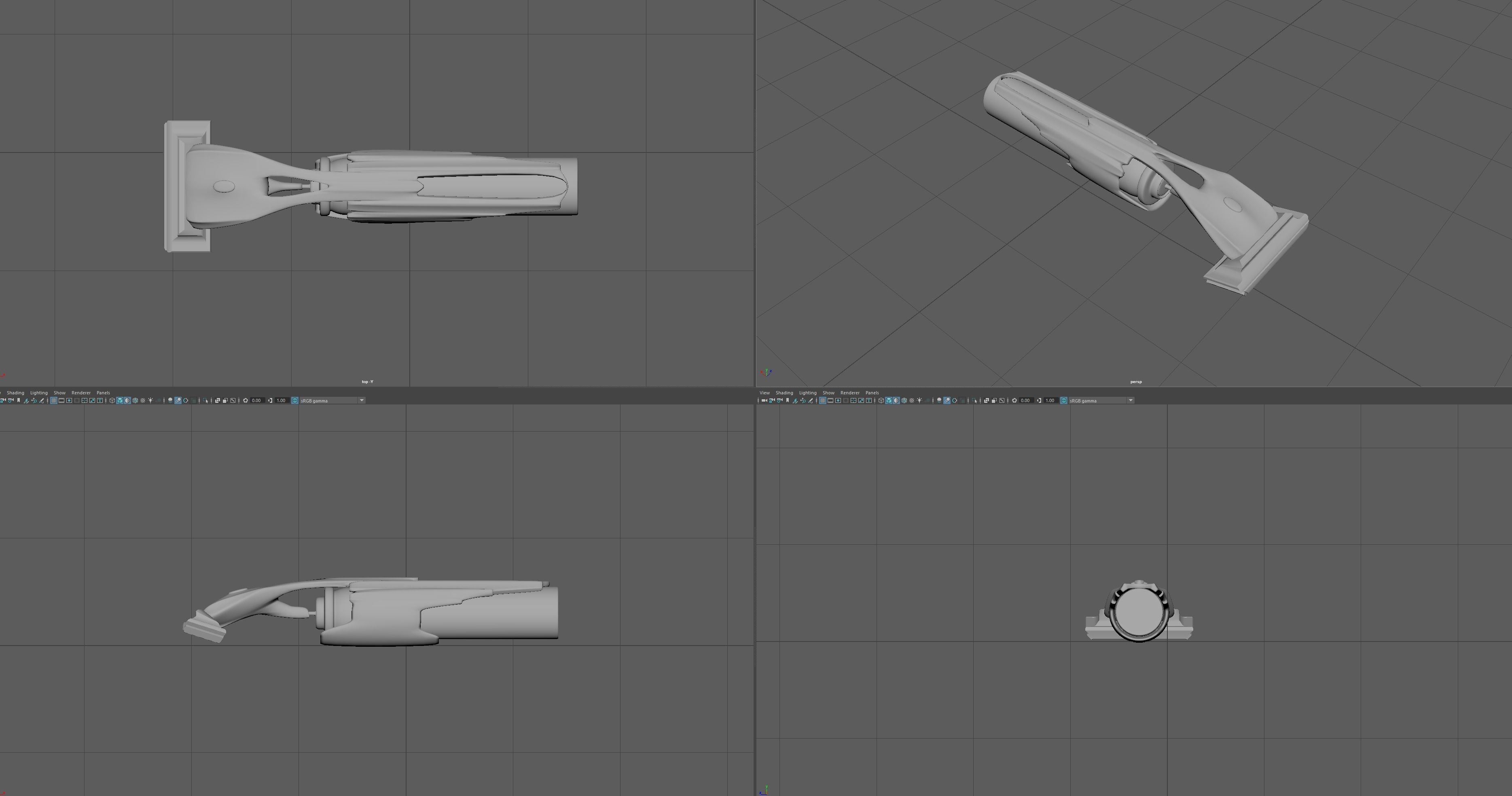 Futuristic Concept Razor 3D model | CGTrader