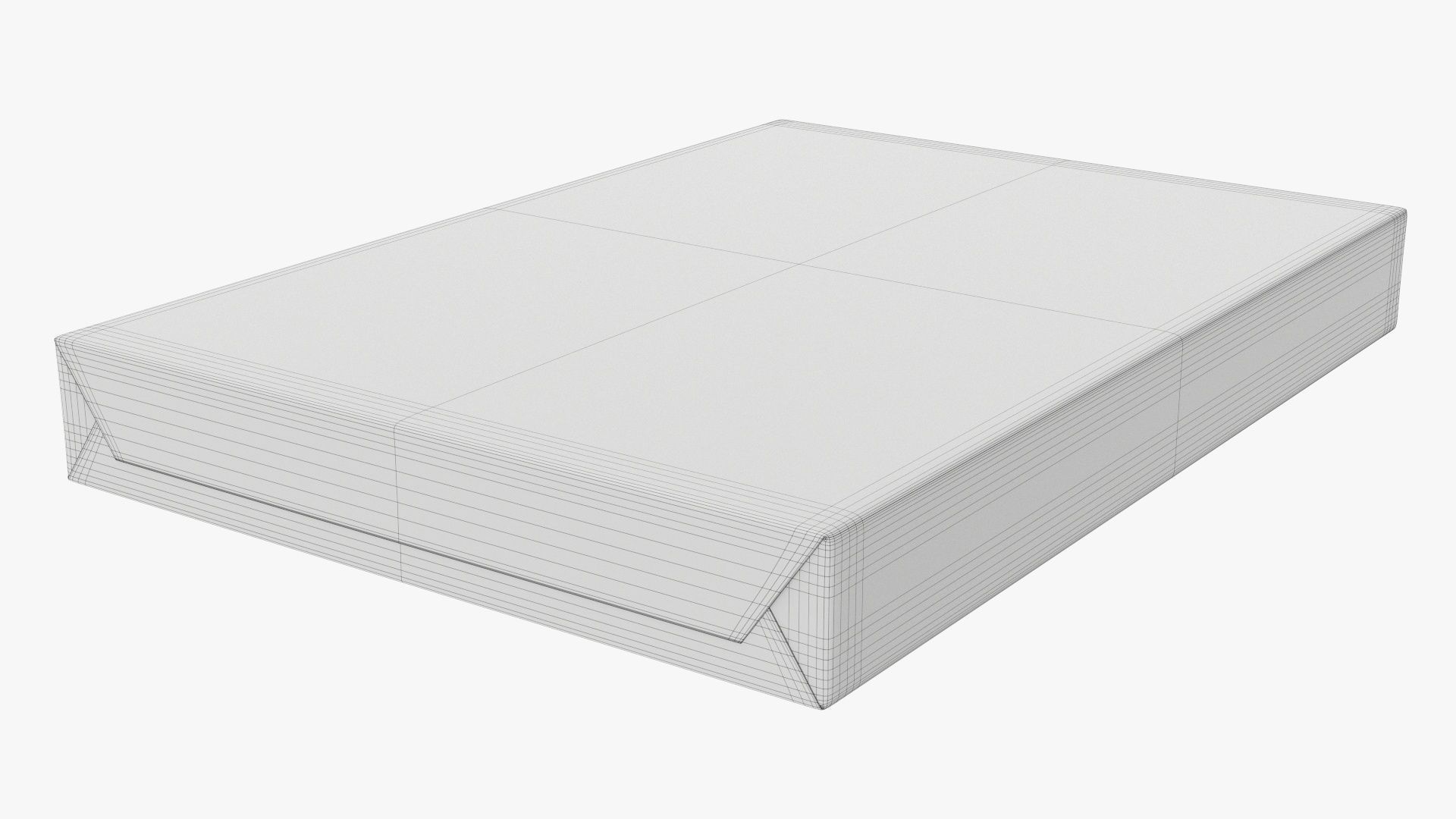 Office paper 500 sheets ream A3 3D model | CGTrader