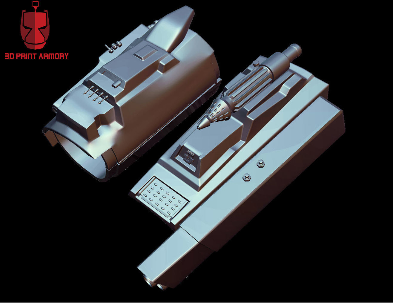 Boba Fett Mandalorian Gauntlets v2 3D model | CGTrader