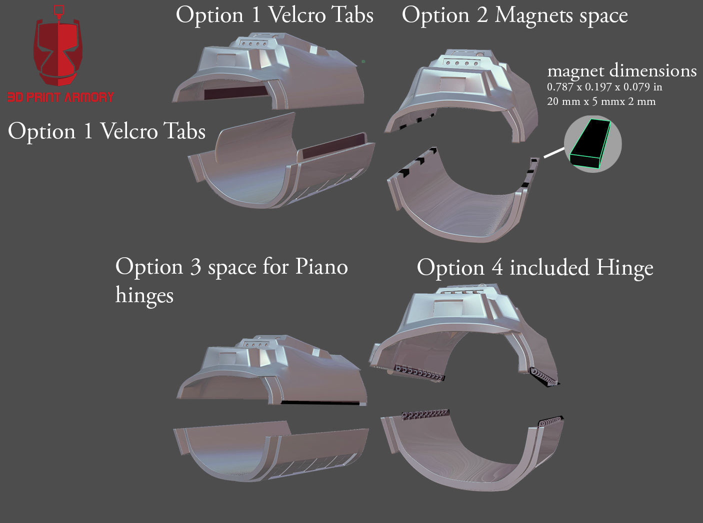 Boba Fett Mandalorian Gauntlets v2 3D model | CGTrader