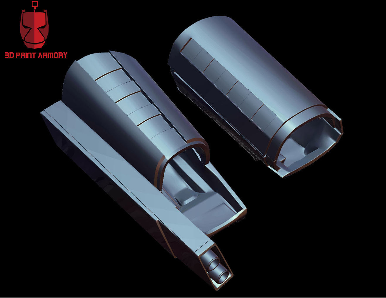 Boba Fett Mandalorian Gauntlets v2 3D model | CGTrader