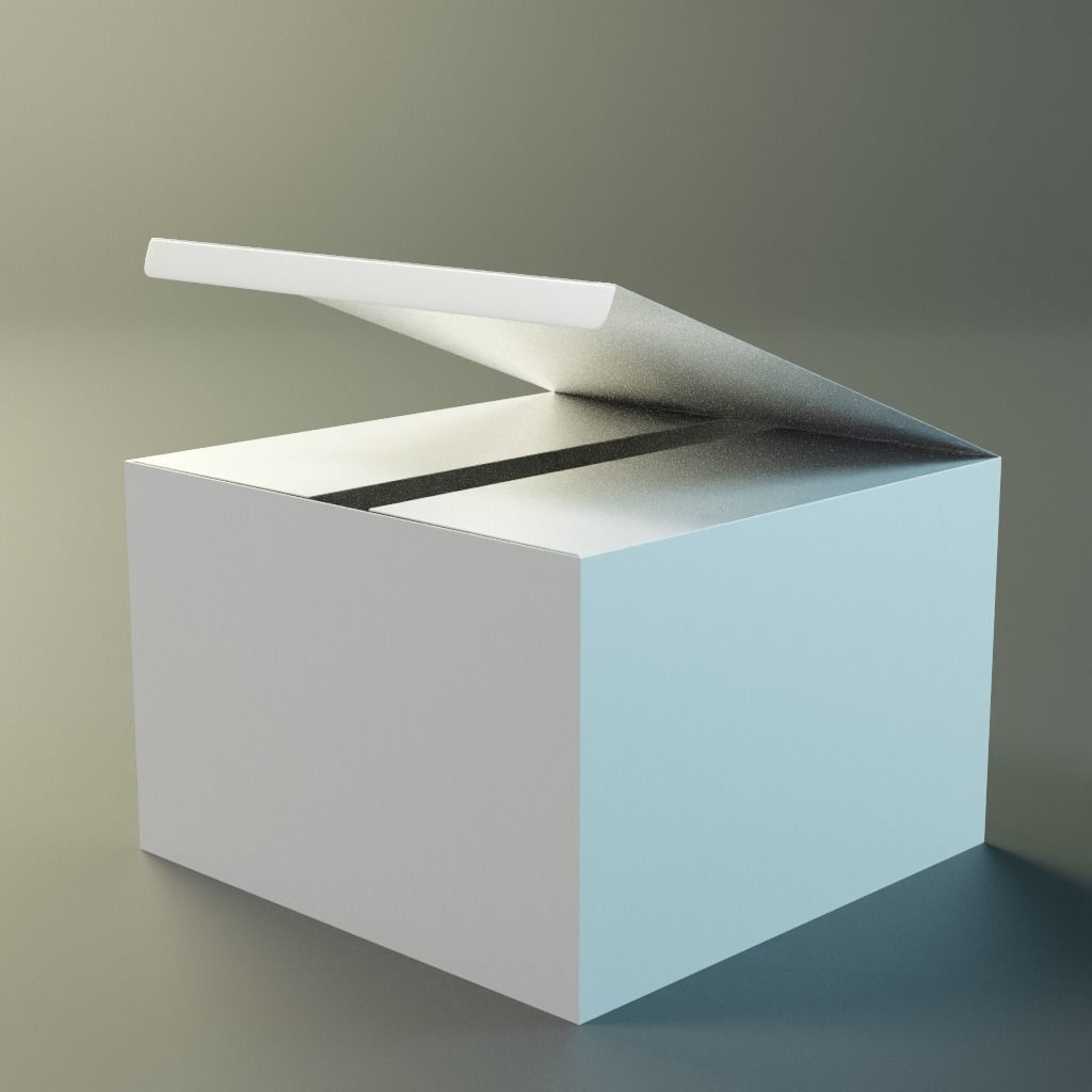 3D model Product Box Rectangular VR / AR / low-poly | CGTrader