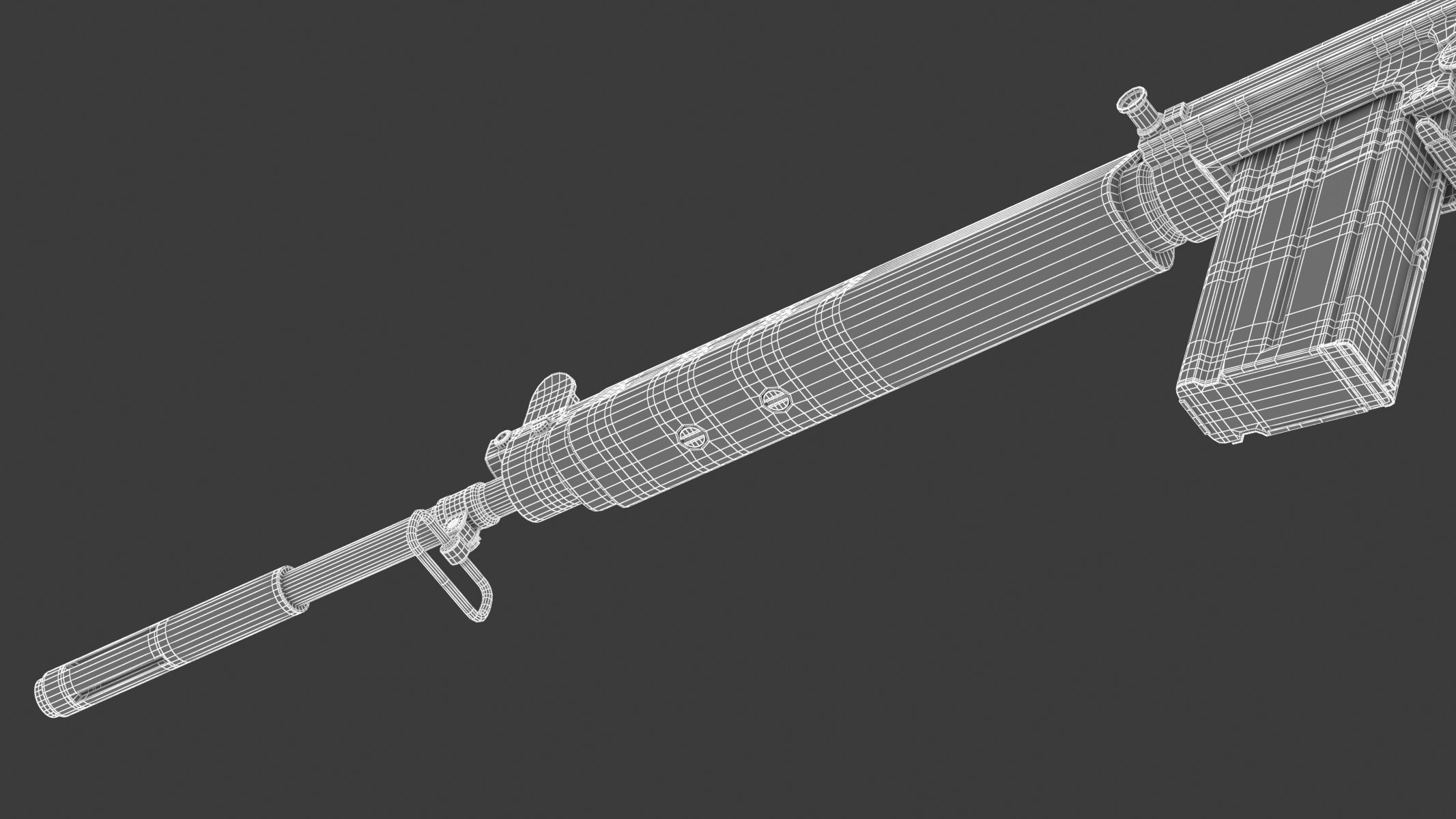 FN FAL 3D model | CGTrader
