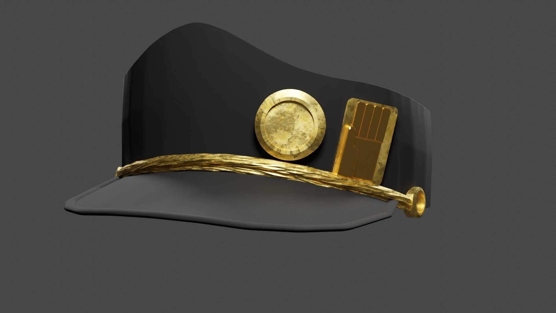 The Cap of Jotaro 3D model | CGTrader
