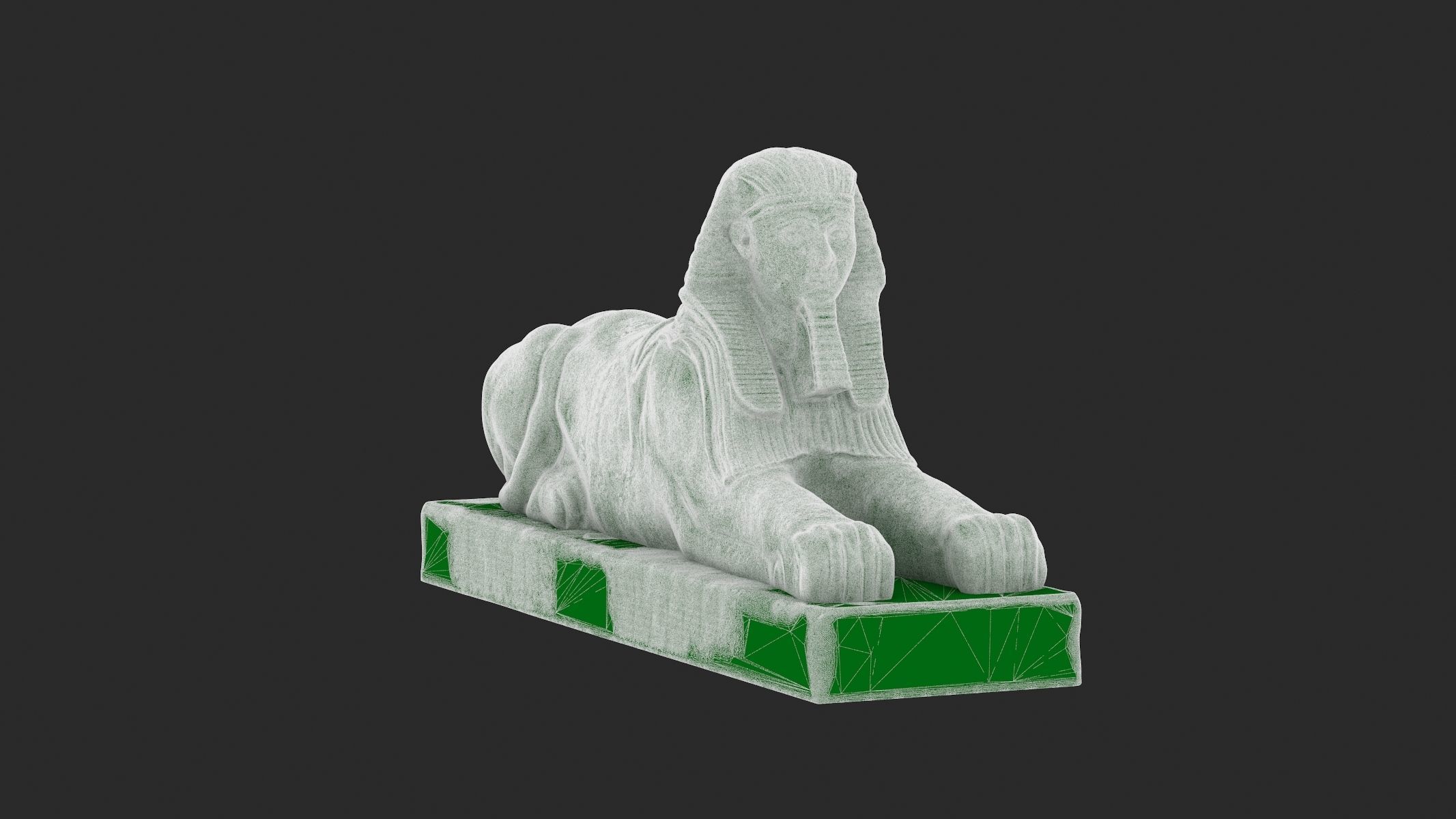 Sphinx of Hatshepsut 3D Print 3D model 3D printable | CGTrader