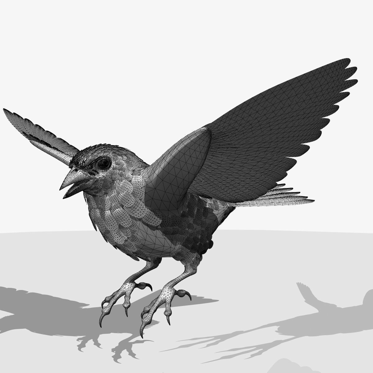 3D model Animated birds VR / AR / low-poly | CGTrader