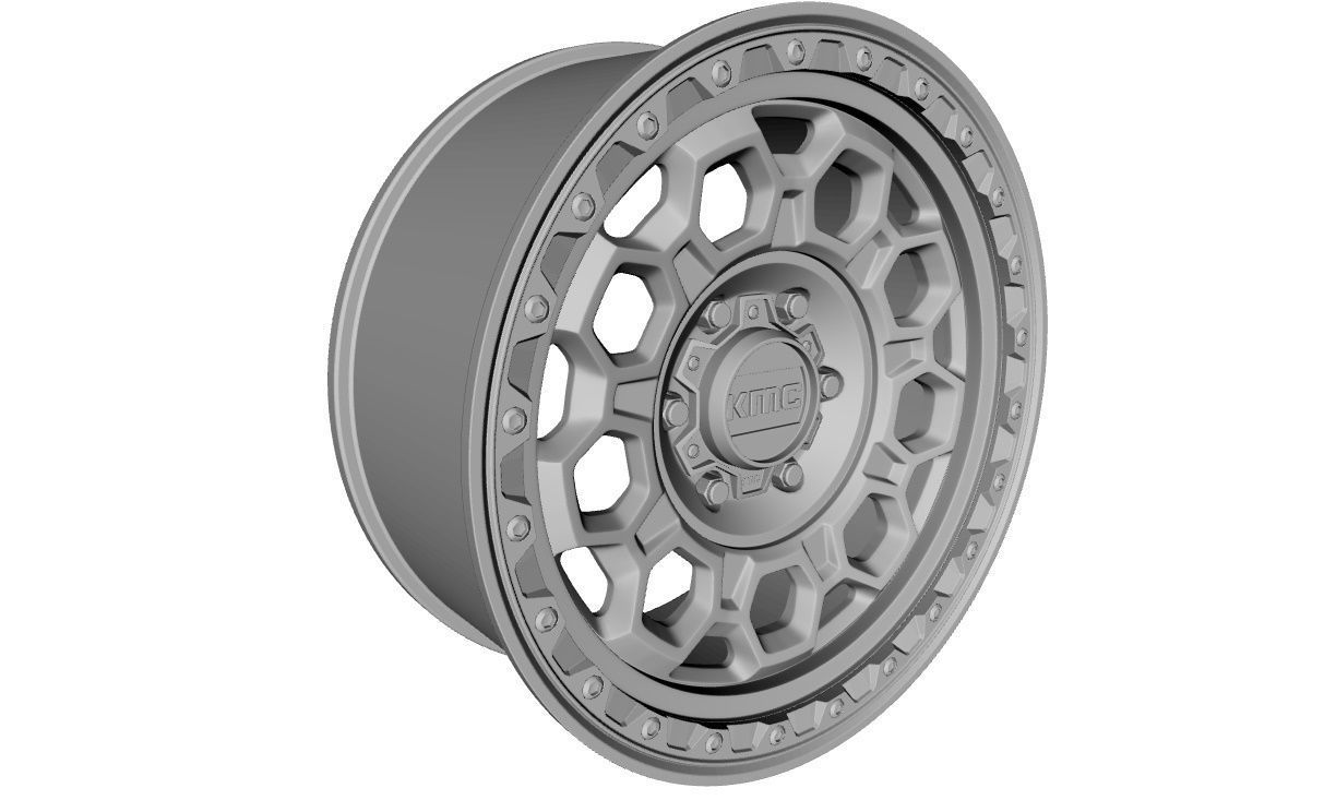 KMC WHEELS KM545 TREK MATTE BRONZE 3D model | CGTrader