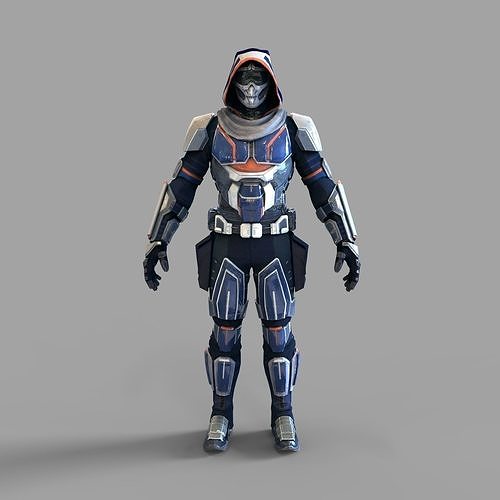 Taskmaster Wearable Accurate Armor from Black Widow Movie 3D model 3D ...