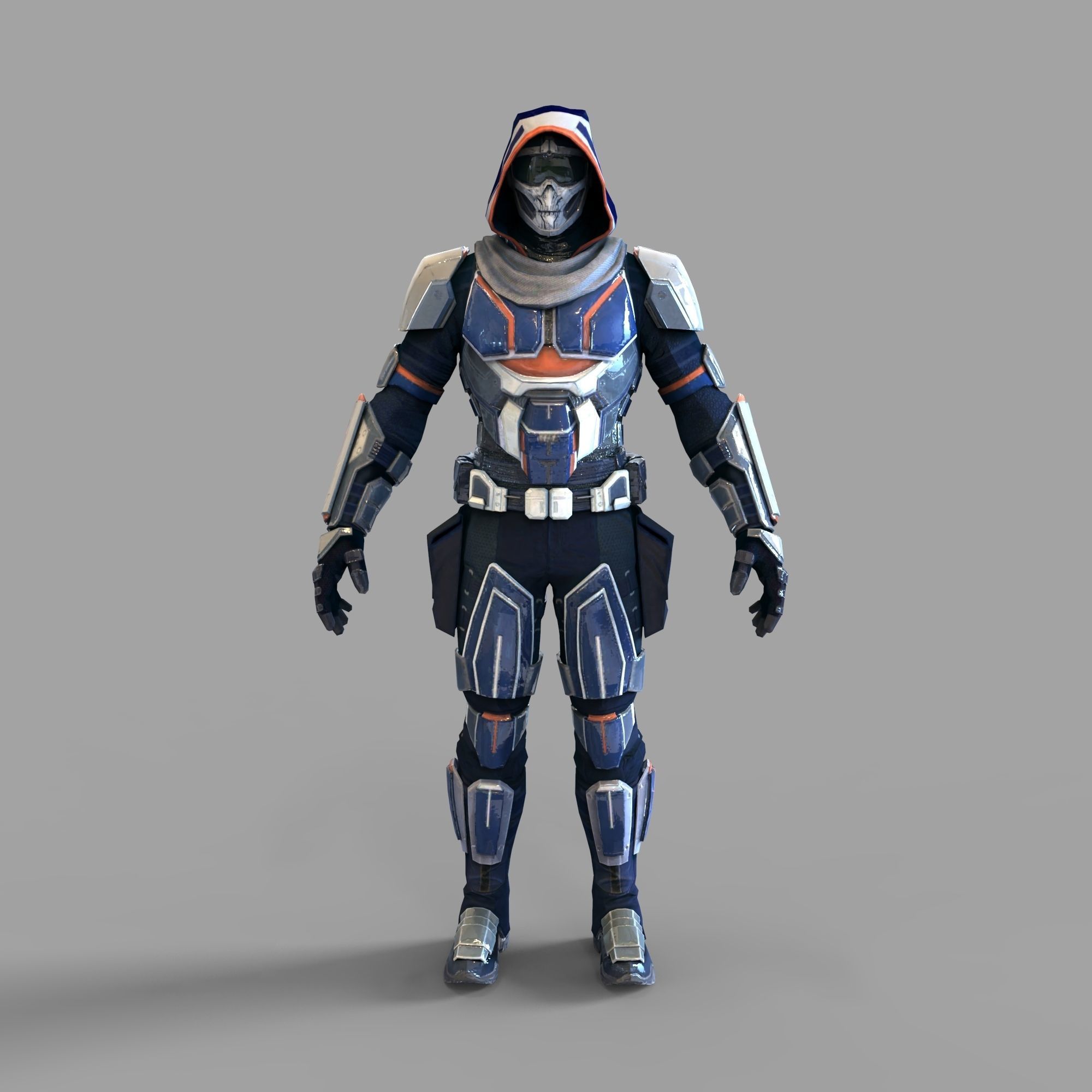 Taskmaster Wearable Accurate Armor from Black Widow Movie 3D model 3D ...