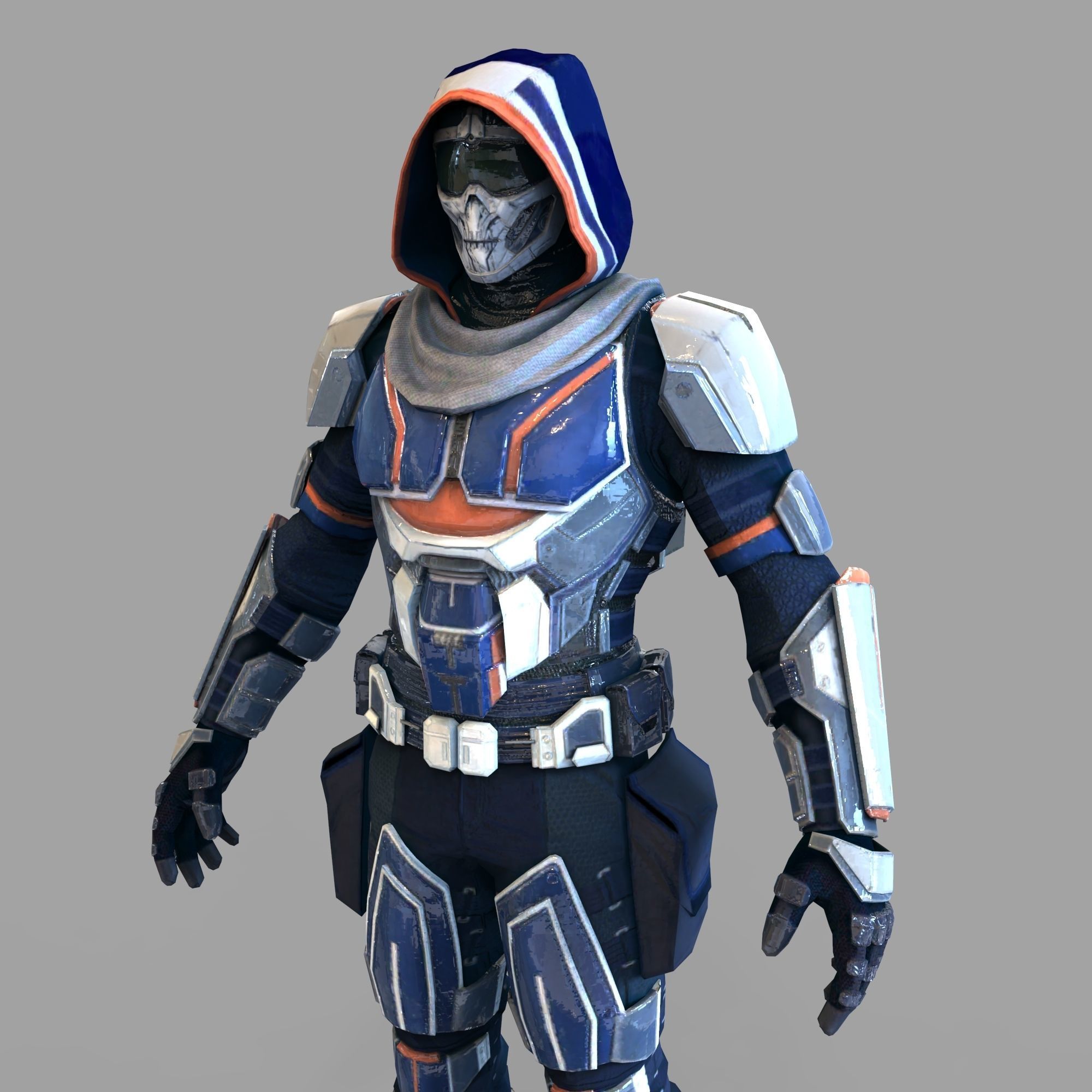 Taskmaster Wearable Accurate Armor from Black Widow Movie 3D model 3D ...